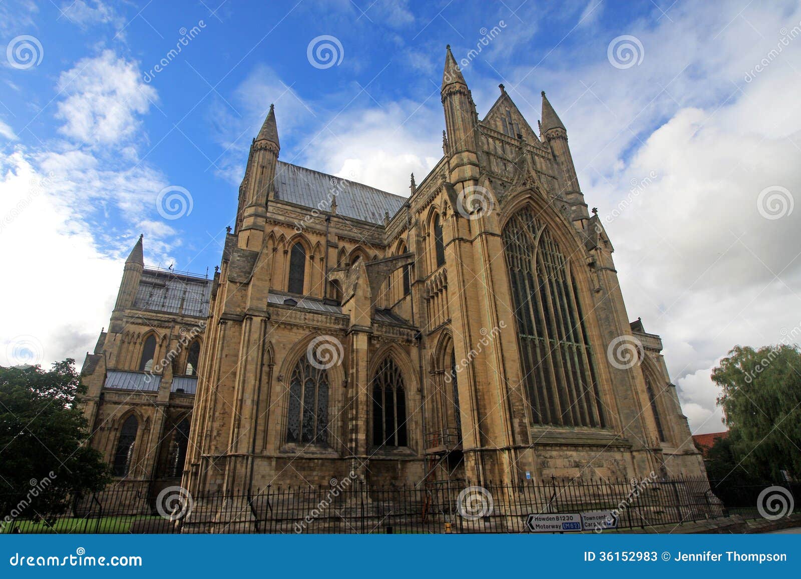 Beverley Minster stock image. Image of cathedral, tower - 36152983