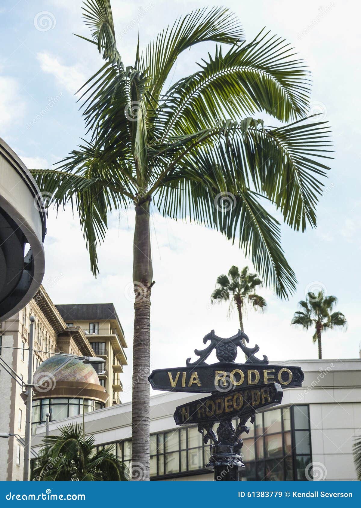 Beverly Hills Rodeo Drive Sign Immagine Stock - Immagine di ricco ...