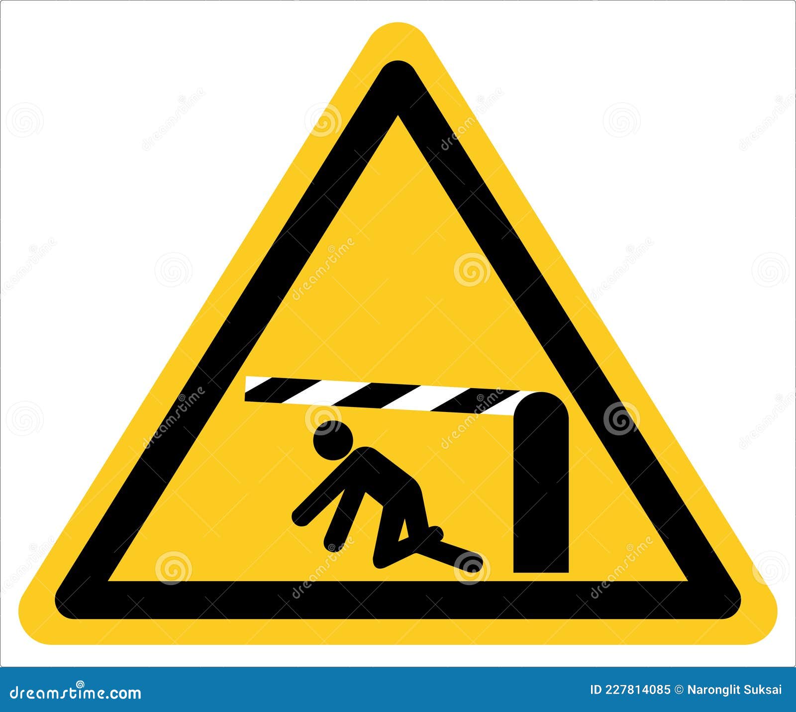 Barrier Closing Icon Door Close Auto Automatic Sliding Black White ...