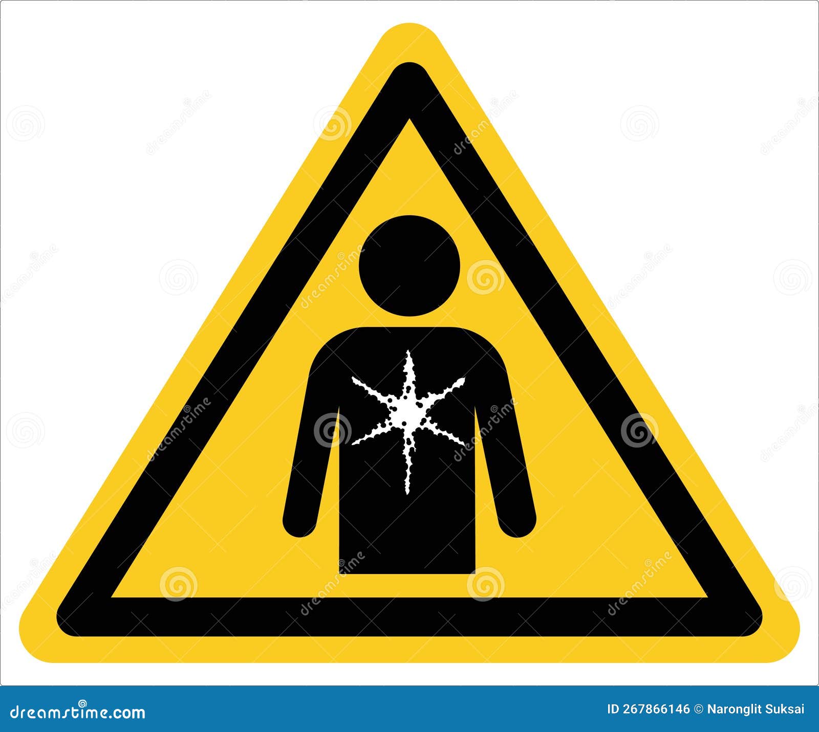 Beware Of Carcinogens Please. Be Careful Of Chemical Hazards.,sign ...