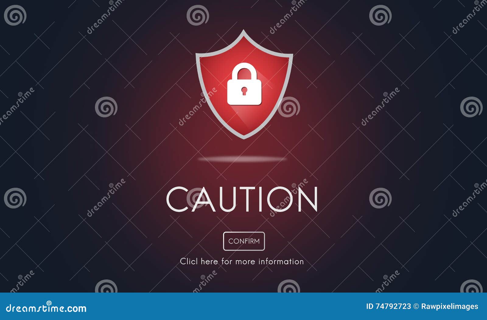 Beware Caution Dangerous Hacking Concept Stock Illustration ...