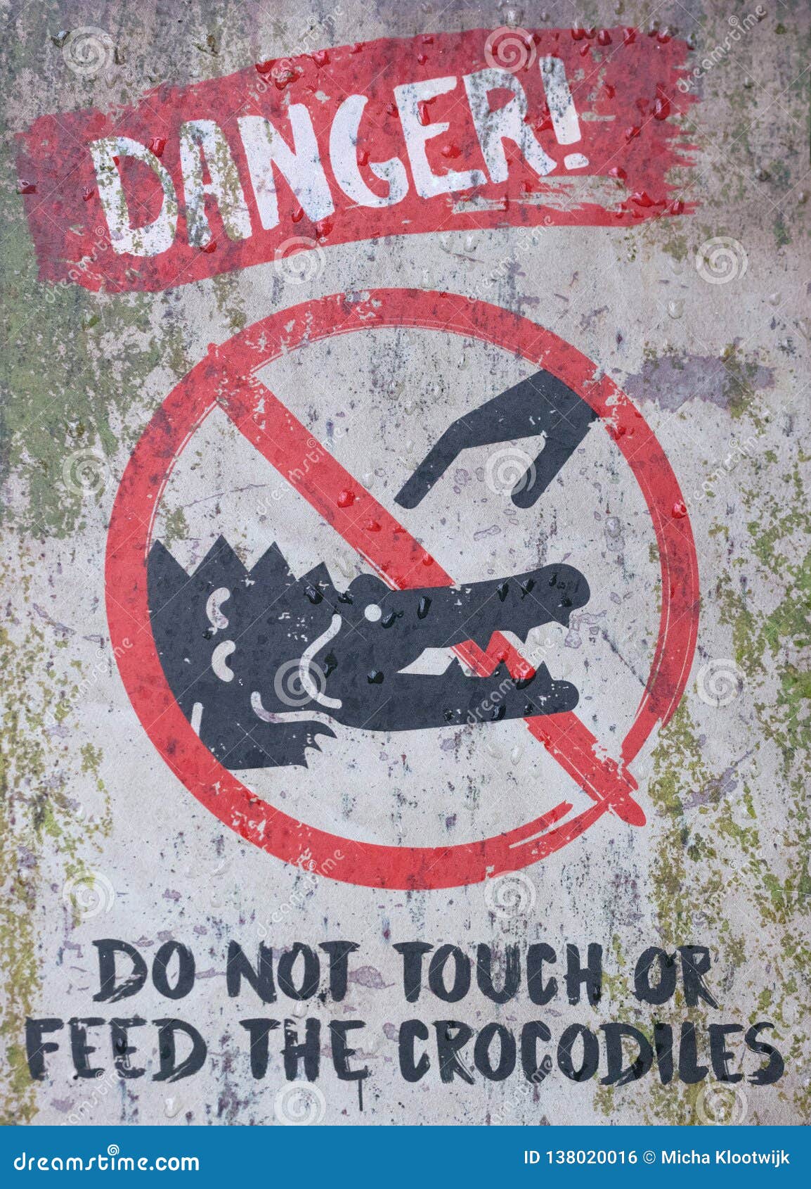 Beware of the Crocodiles Sign Editorial Photo - Image of crocodiles ...