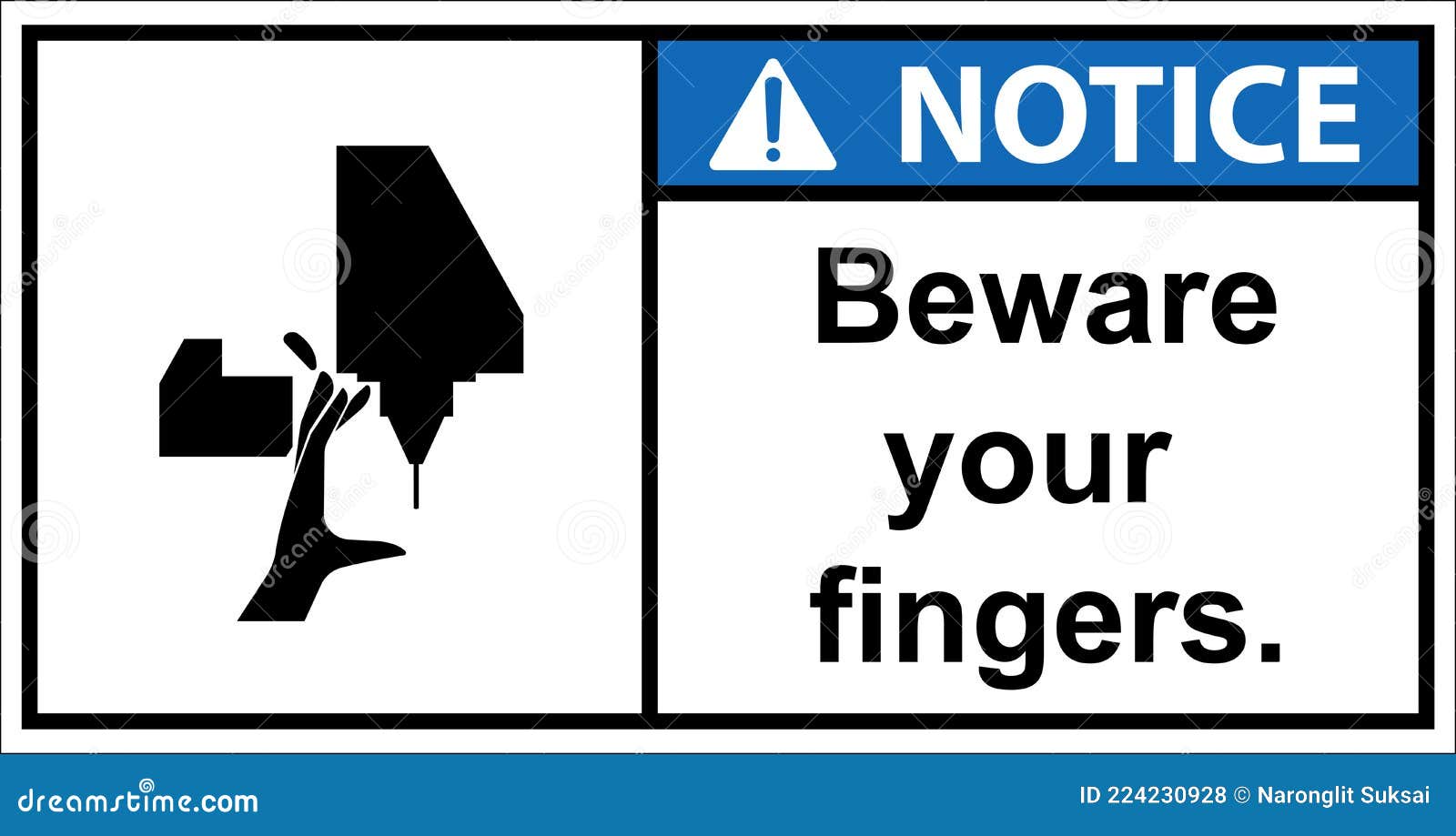 Beware Of The Dangers Of CNC Machines.,Warning Sign Vector Illustration ...