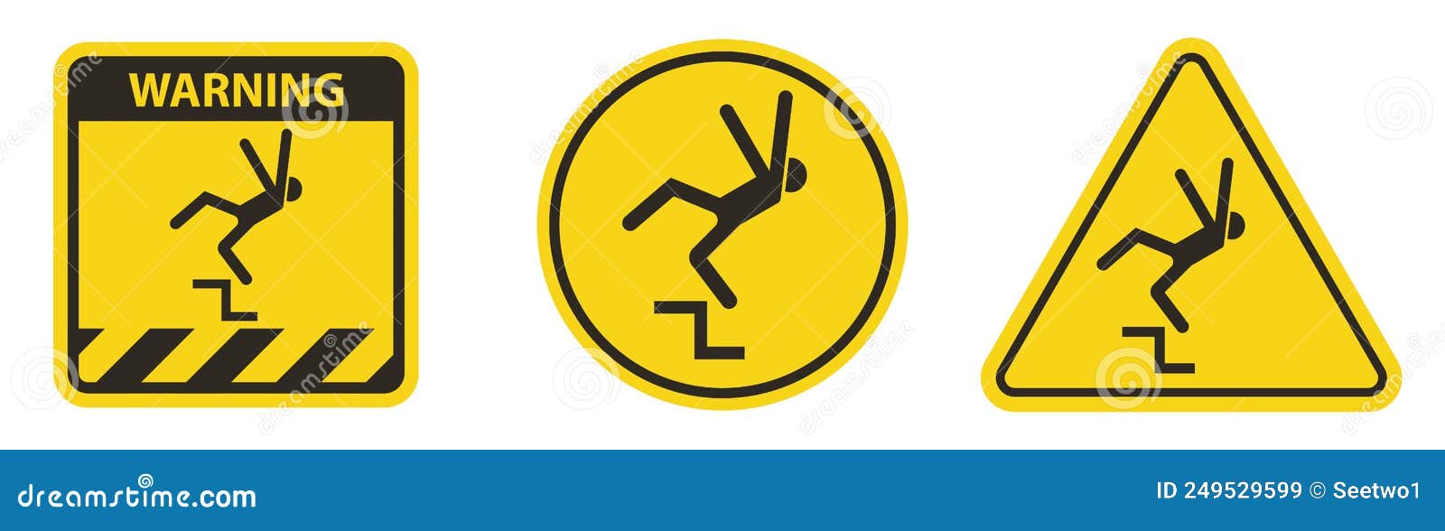 Beware Drop Symbol Sign Isolate on White Background,Vector Illustration ...