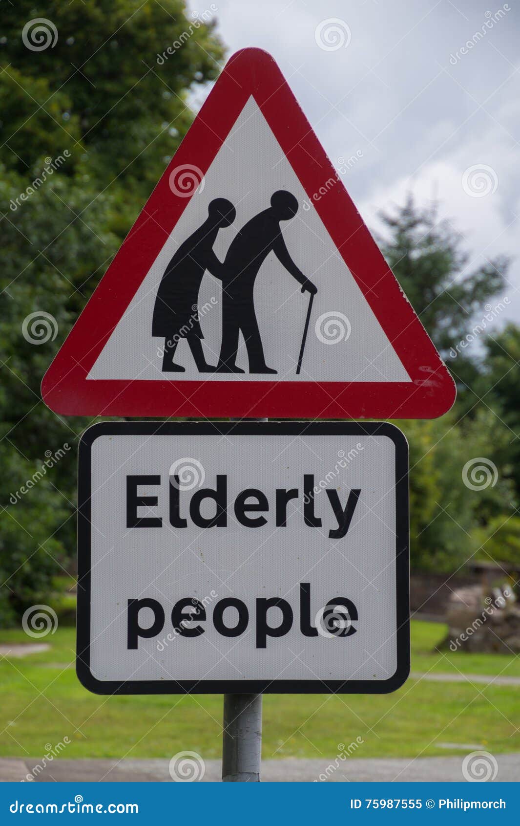 Beware of elderly people stock image. Image of beware - 75987555