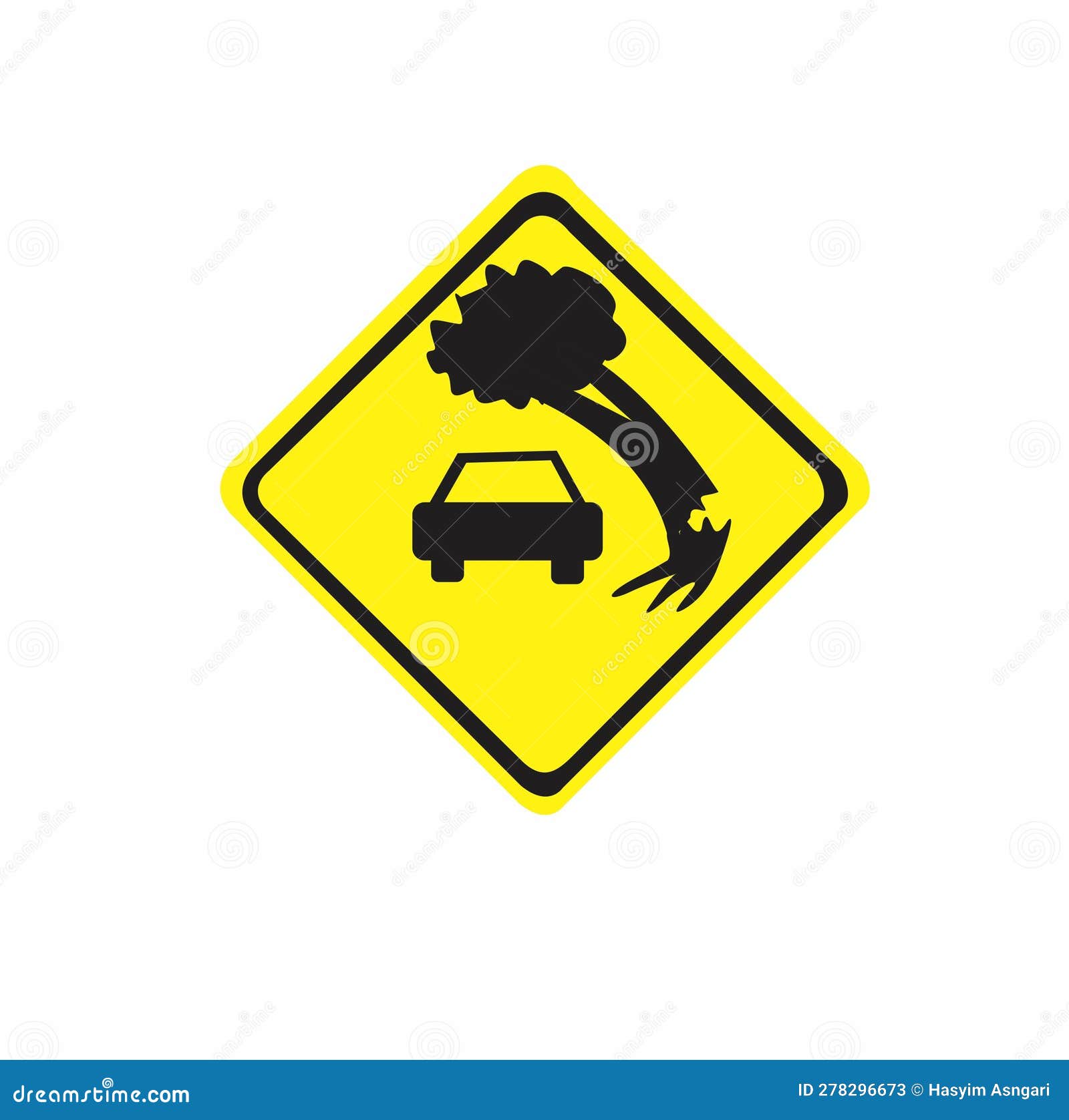 Do Not Cut Trees Sign Vector Illustration | CartoonDealer.com #149961722