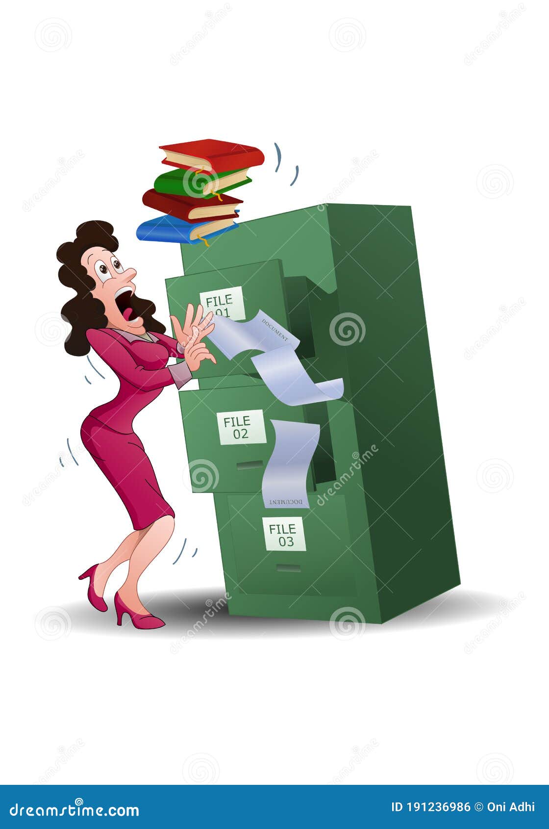 Beware Falling Object For Occupational Awareness Events Poster Stock ...