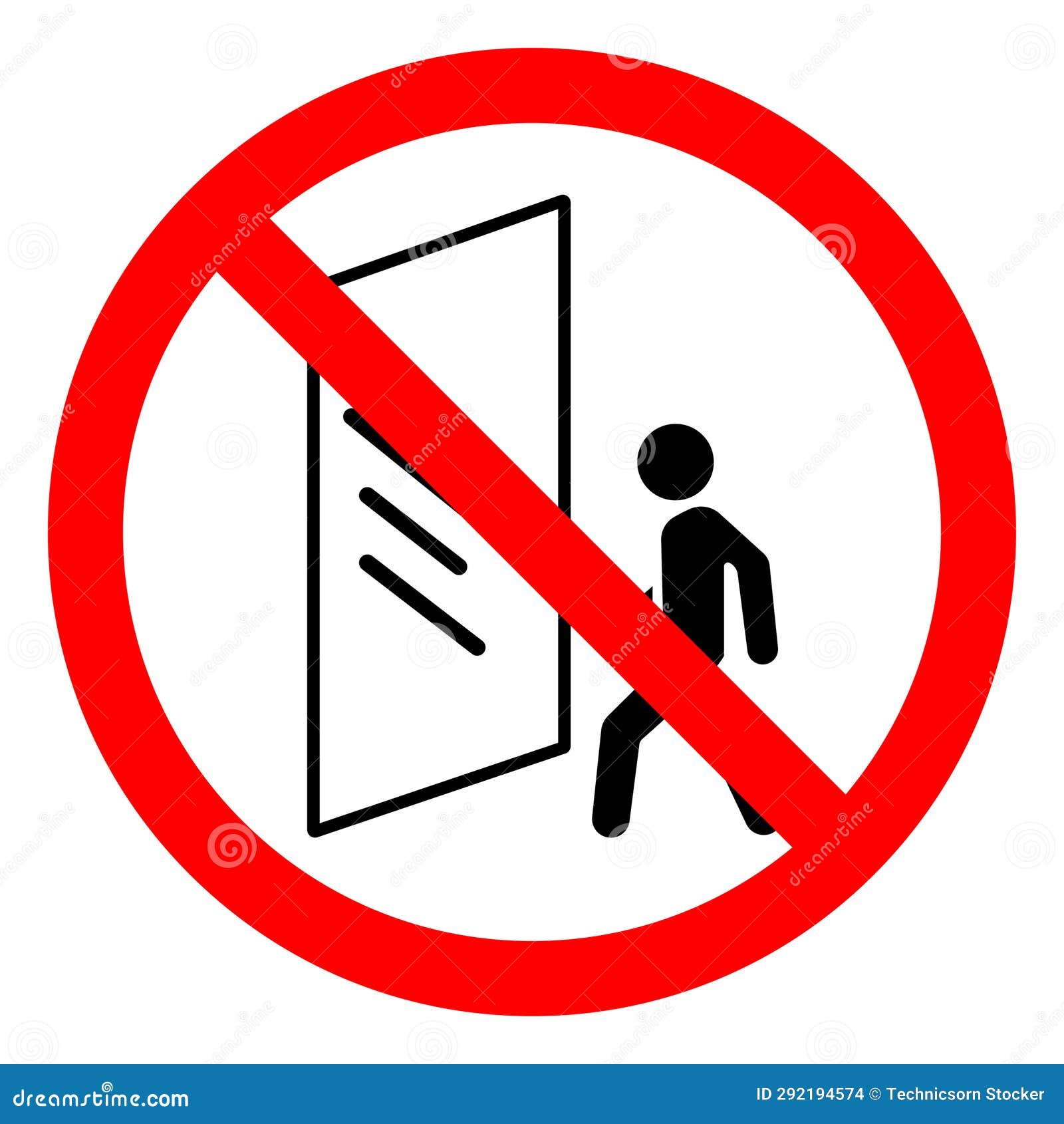 Beware of Glass Trample Symbol Sign, Vector Illustration, Isolate on ...