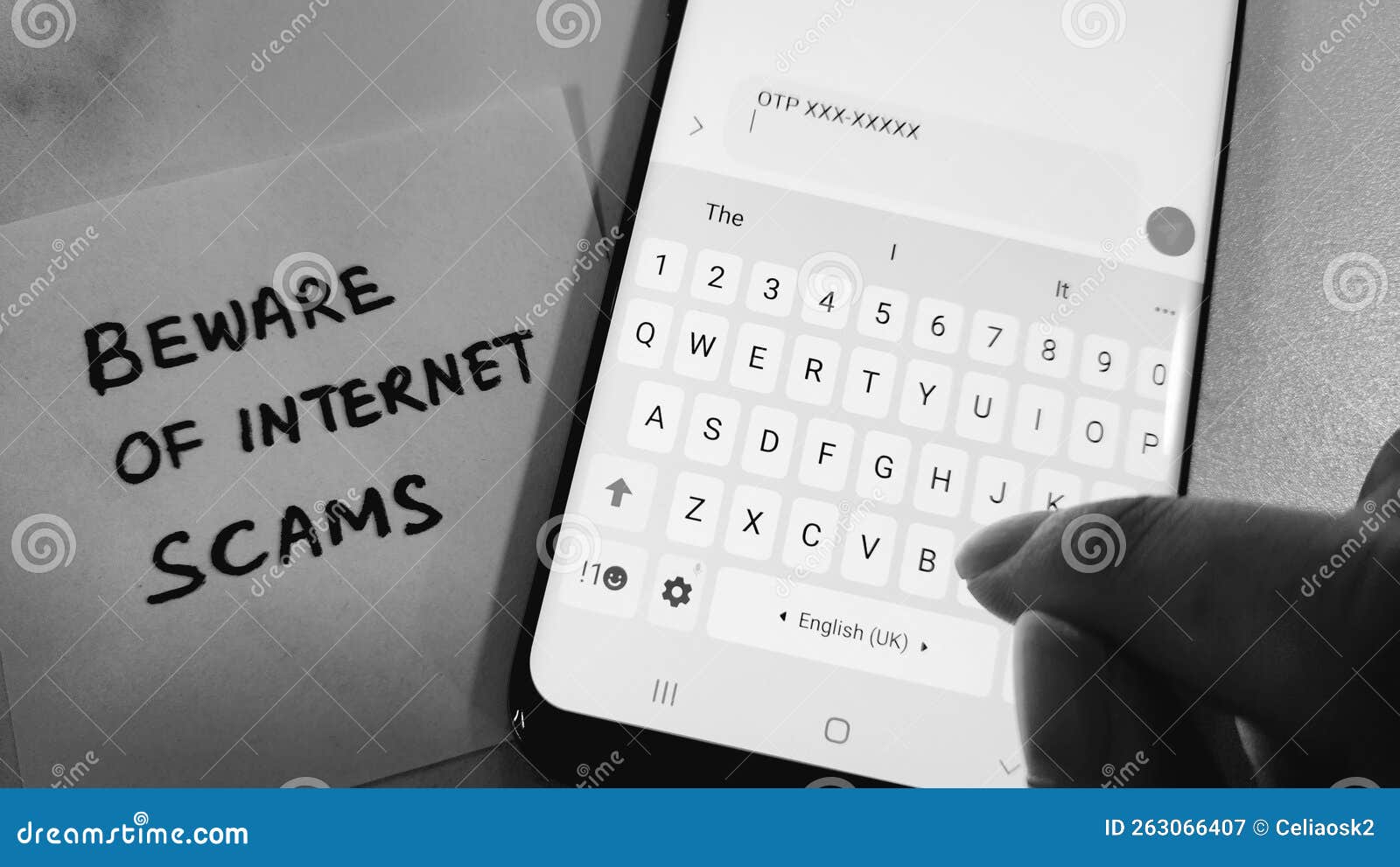 Beware of Internet Scams. Scam Alerts. Do Not Share One Time Password ...