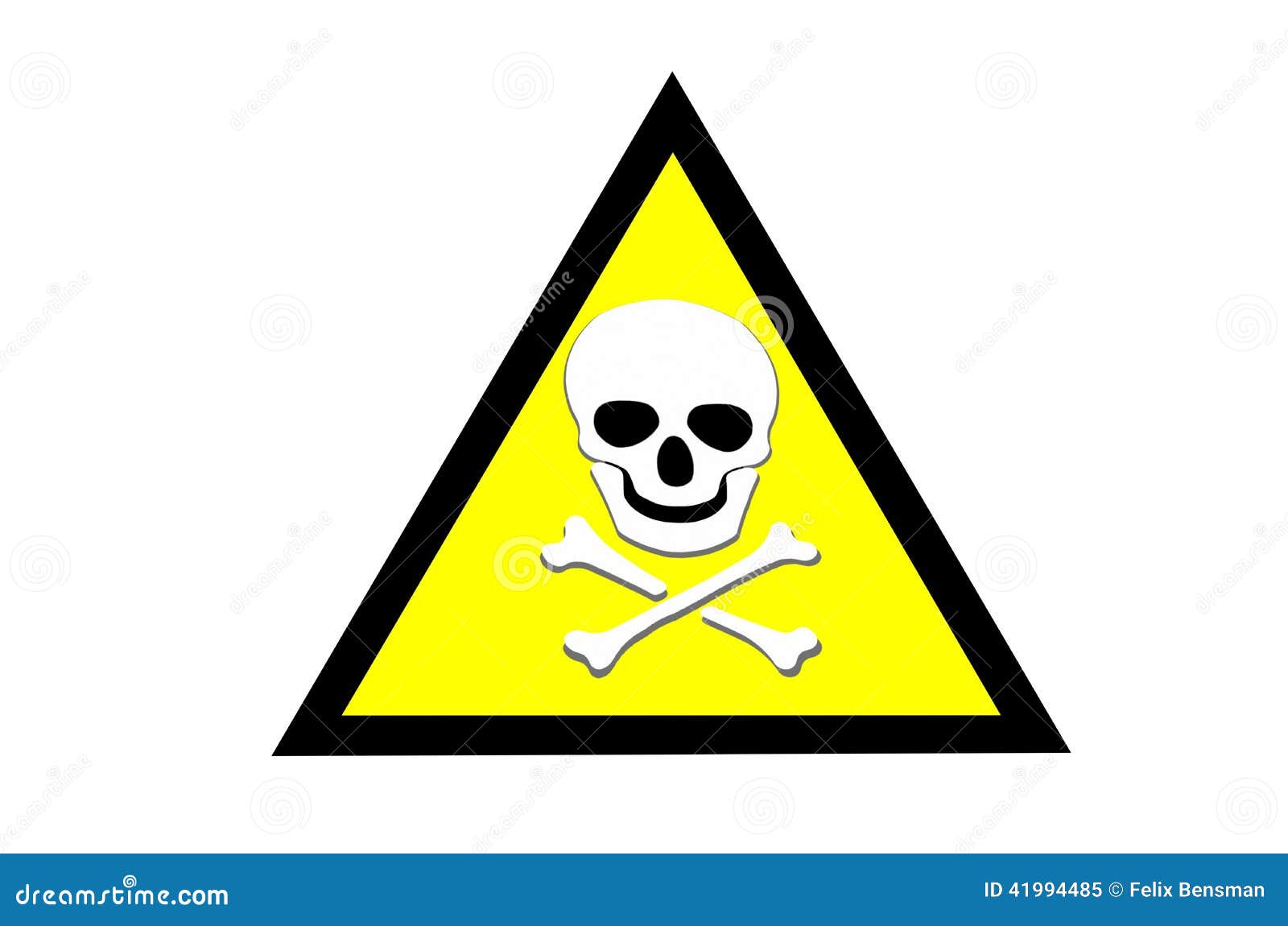 Beware Toxic Chemicals Symbol Sign, Vector Illustration, Isolate On ...