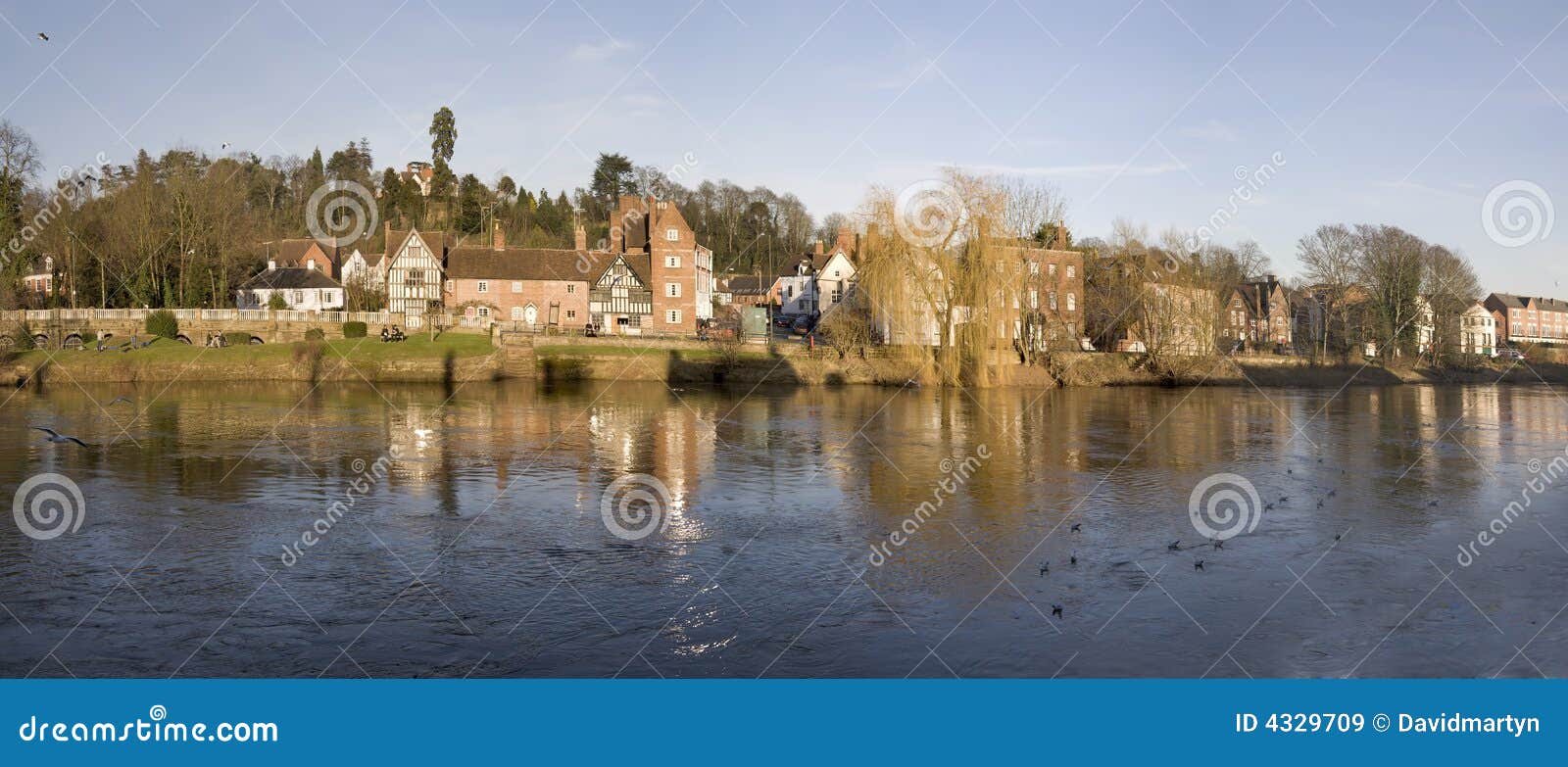 Bewdley stock image. Image of houses, bewdley, united - 4329709