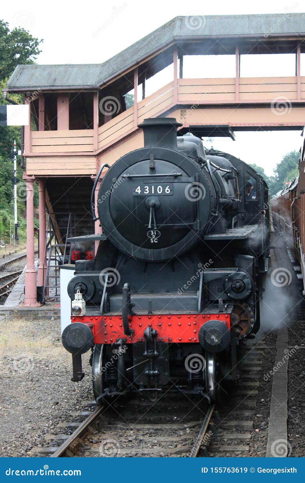 43106 at Bewdley Station, Severn Valley Railway Editorial Stock Image ...