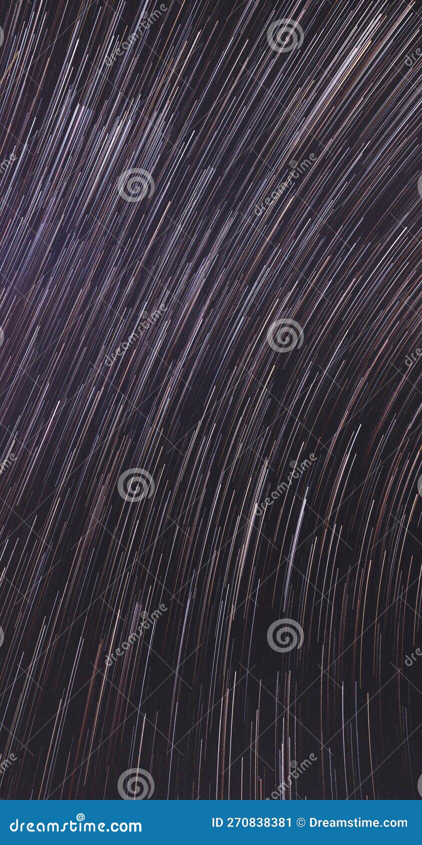 Bewitching Illusion of Star Trails. Hyper Stock Image - Image of ...