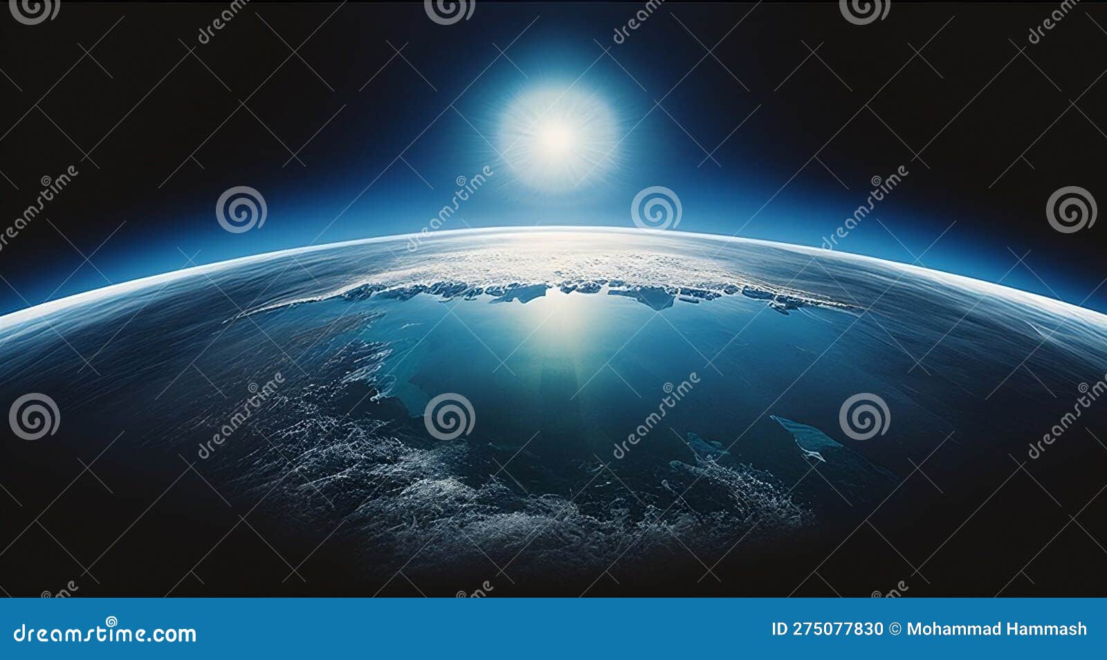 Beyond the Blue Horizon: a Realistic View of Earth from Space, Made ...