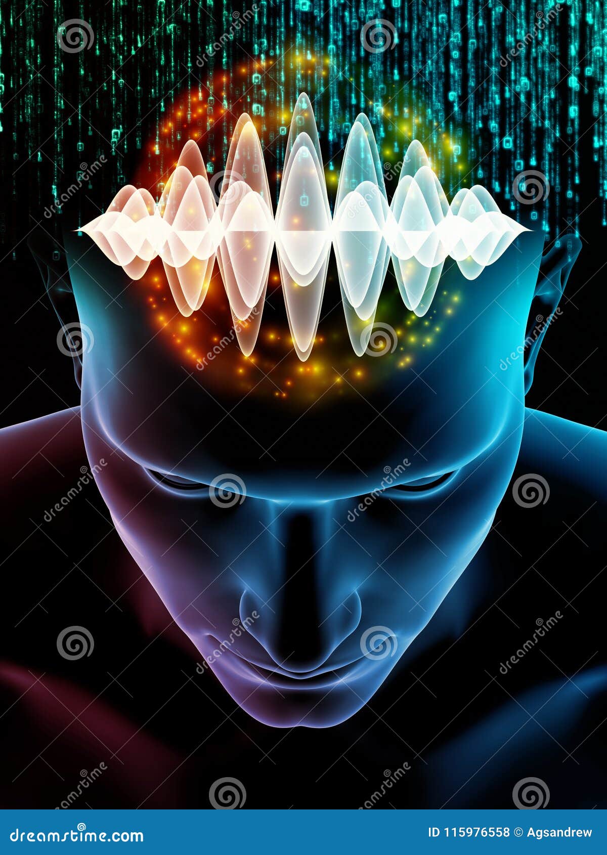 Beyond Consciousness stock illustration. Illustration of motion - 115976558