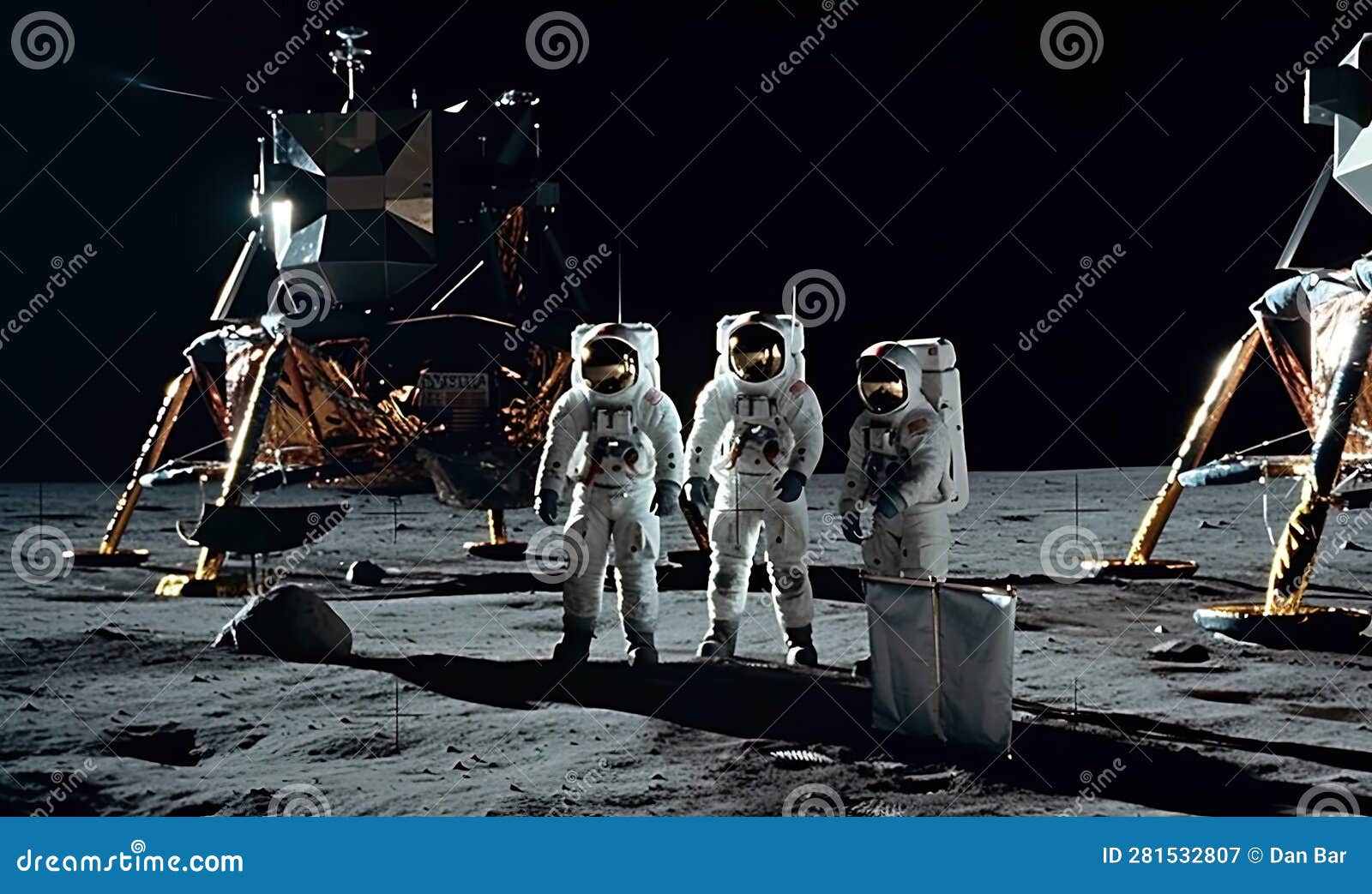 Astronauts Embarking on a Daring Exploration of a Distant Planet ...