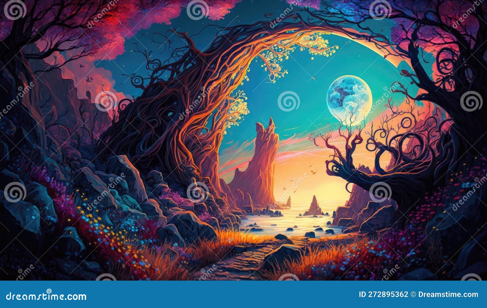 Beyond Imagination A Superlative Landscape From An Alien World .AI ...