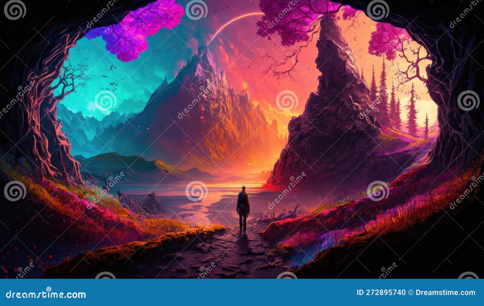 Beyond Imagination.. Generative AI Stock Illustration - Illustration of ...