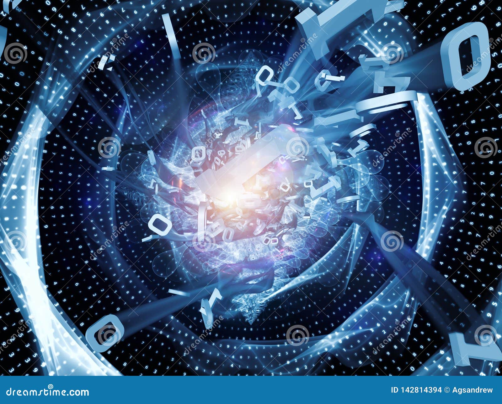 Beyond Integers stock illustration. Illustration of background - 142814394