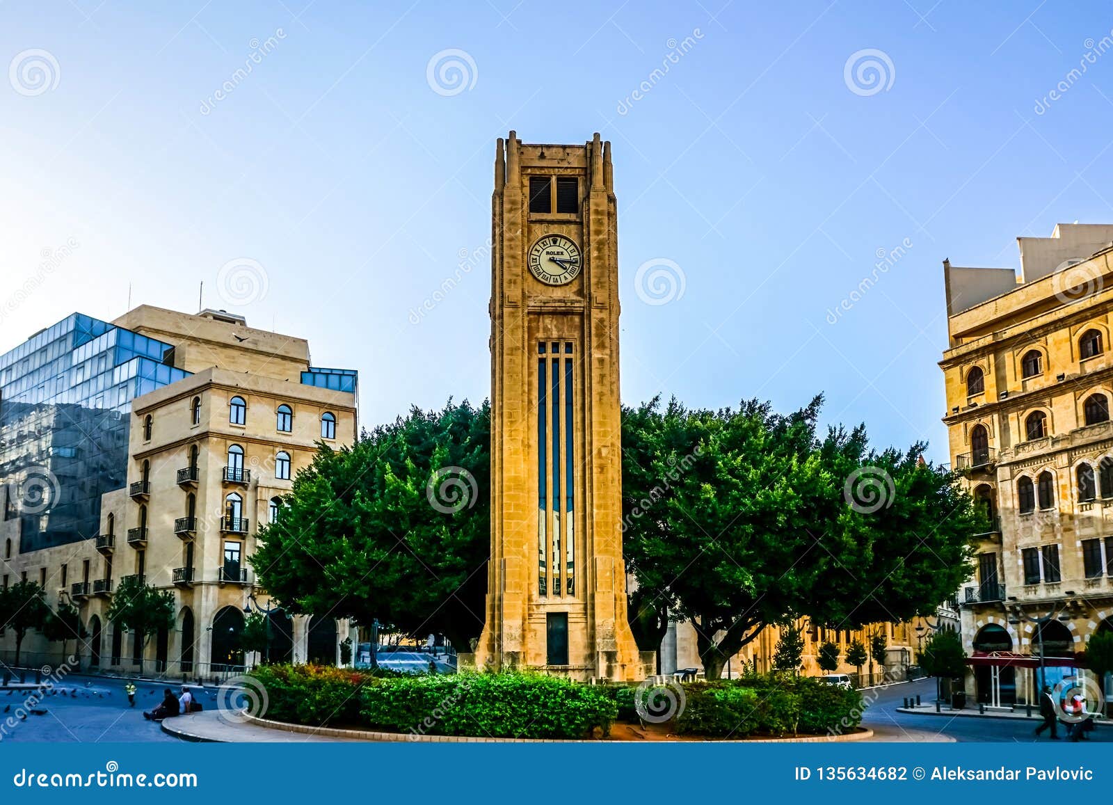 Beyrouth Place De L “Etoile 03 Photographie éditorial - Image du levant ...
