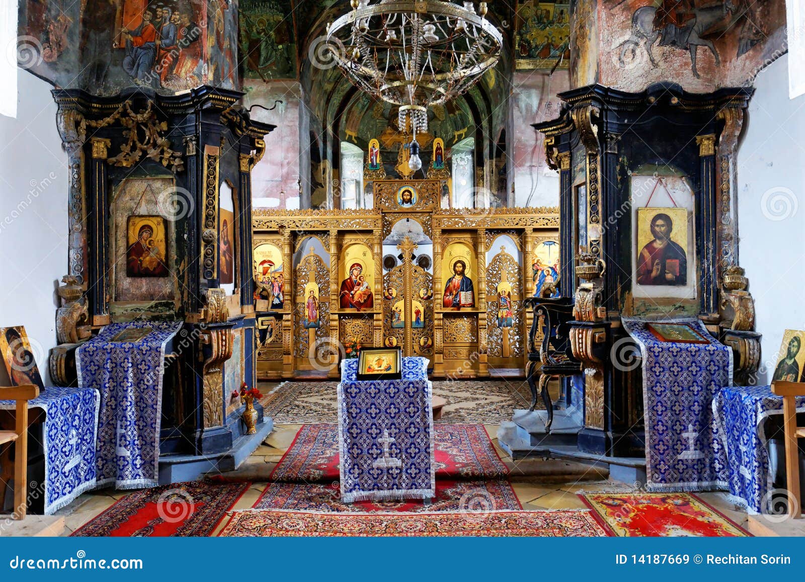 Bezdin Monastery stock image. Image of icons, protect - 14187669