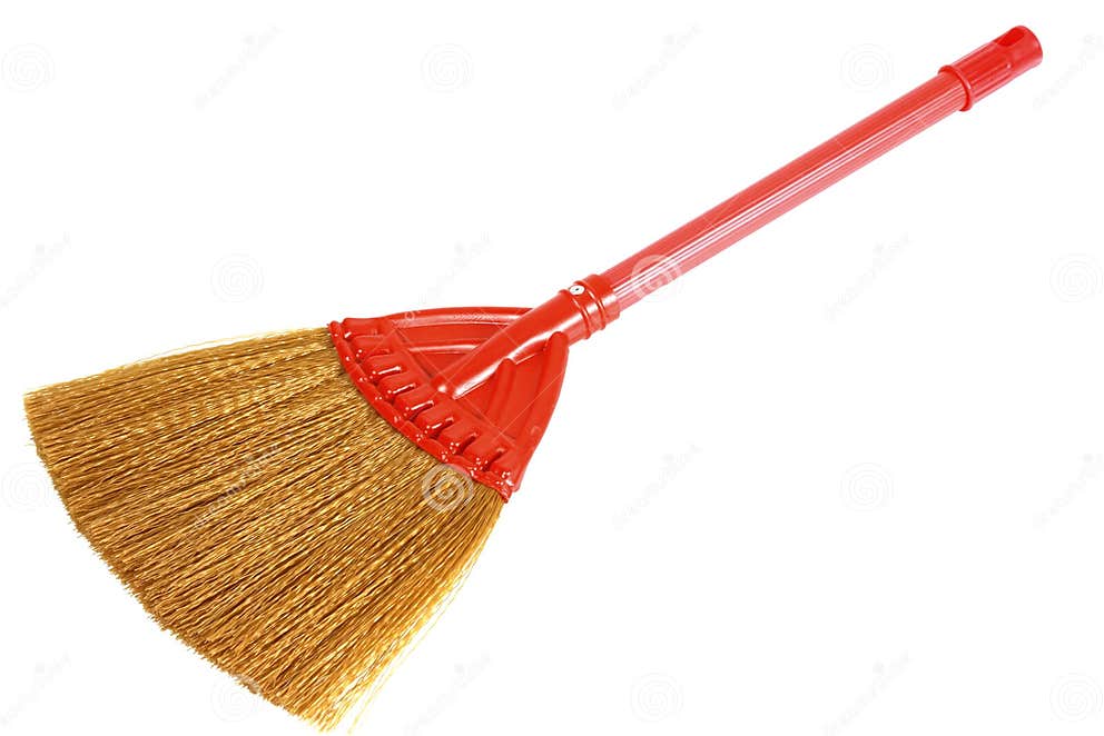 Bezem stock afbeelding. Image of gemaakt, grunge, vloer - 50295927