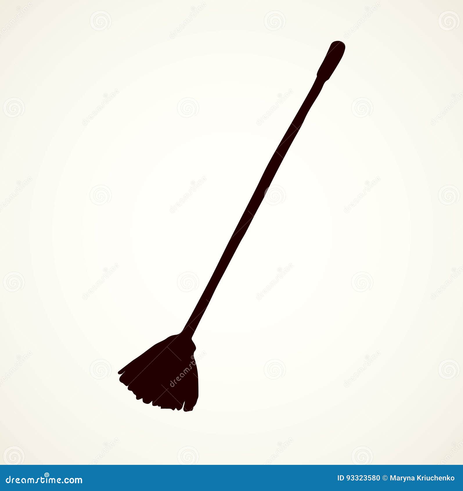 Bezem Vector tekening vector illustratie. Illustration of illustratie ...