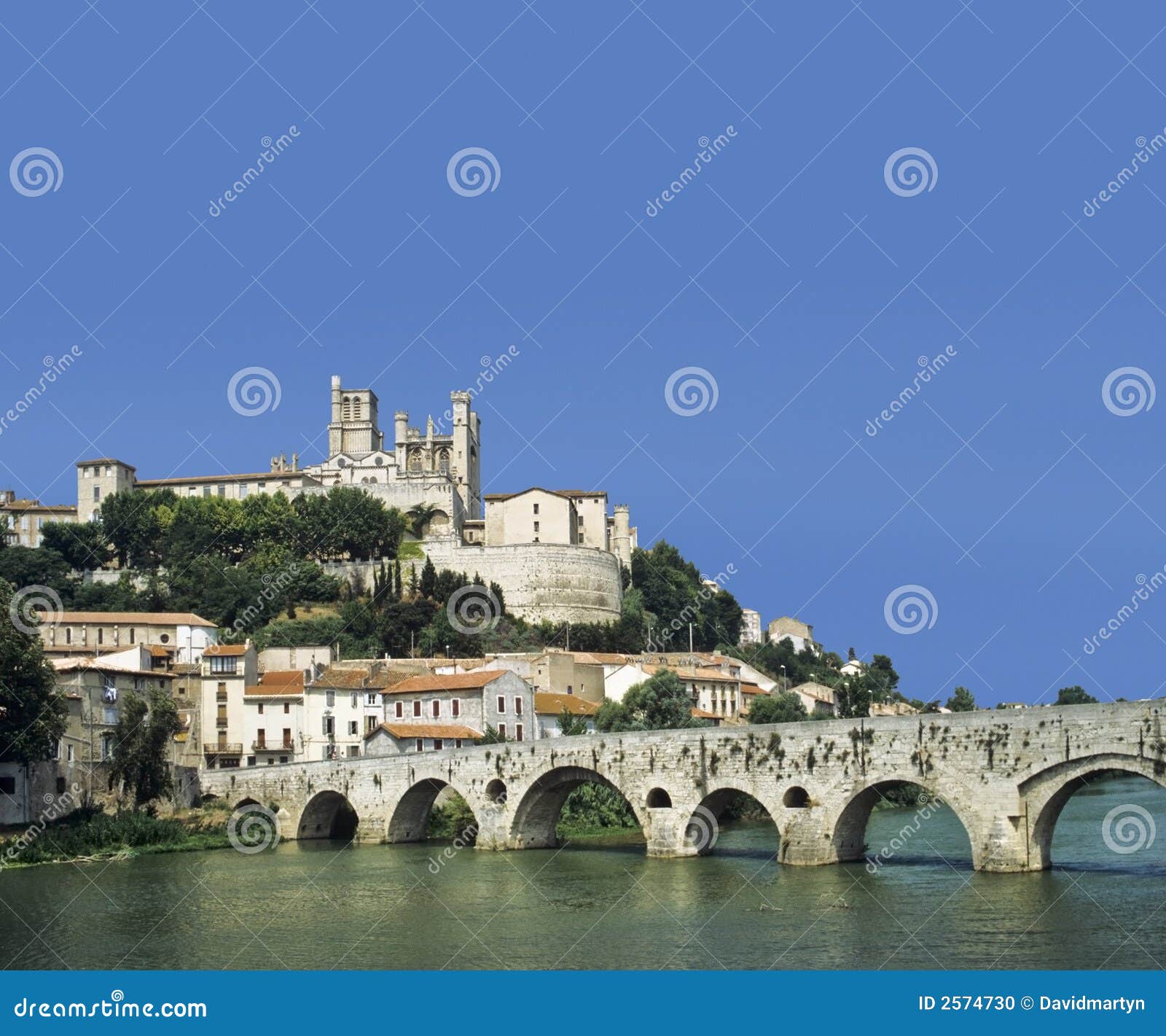 Beziers stock photo. Image of vacation, holiday, langeuedoc - 2574730