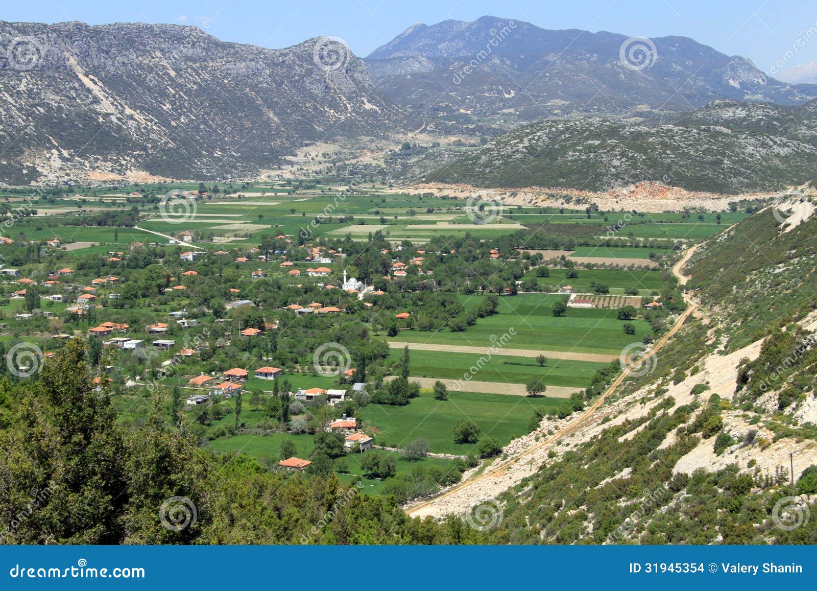 Bezirgan stock photo. Image of bezirgan, tree, village - 31945354