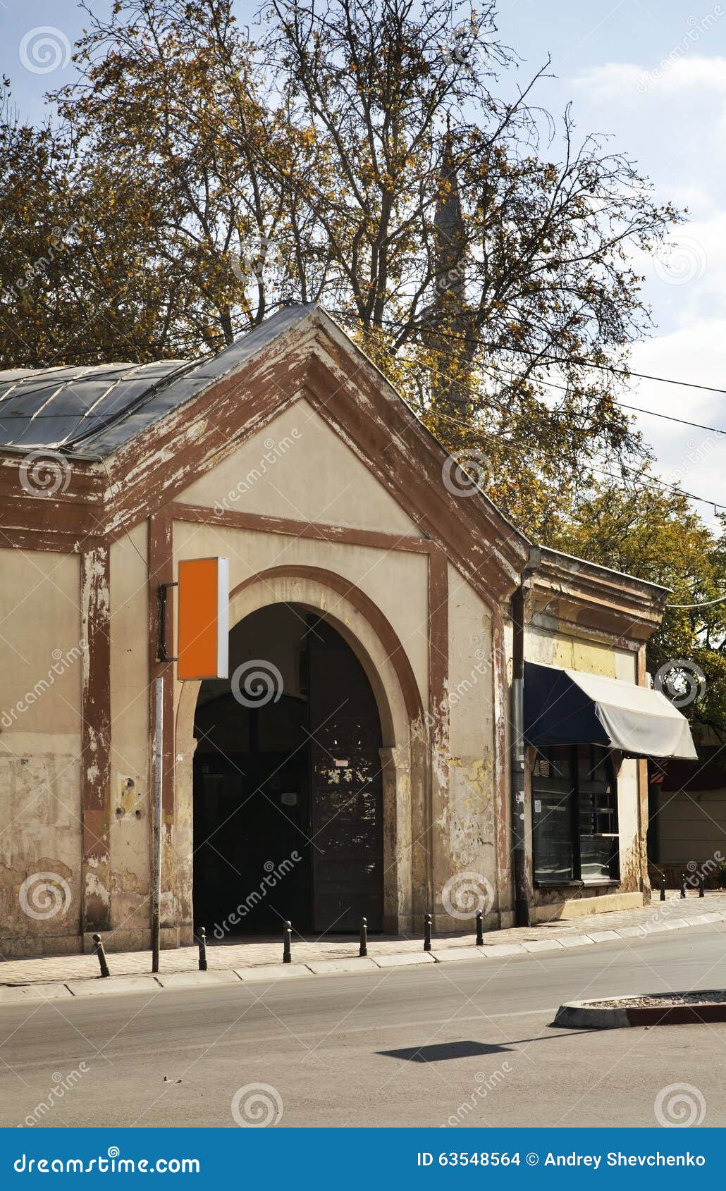 Bezisten (Covered Bazaar) in Bitola. Macedonia Stock Photo - Image of ...