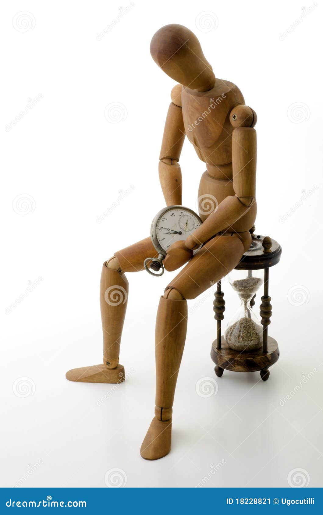 Bezorgdheid stock afbeelding. Image of vertraging, klok - 18228821