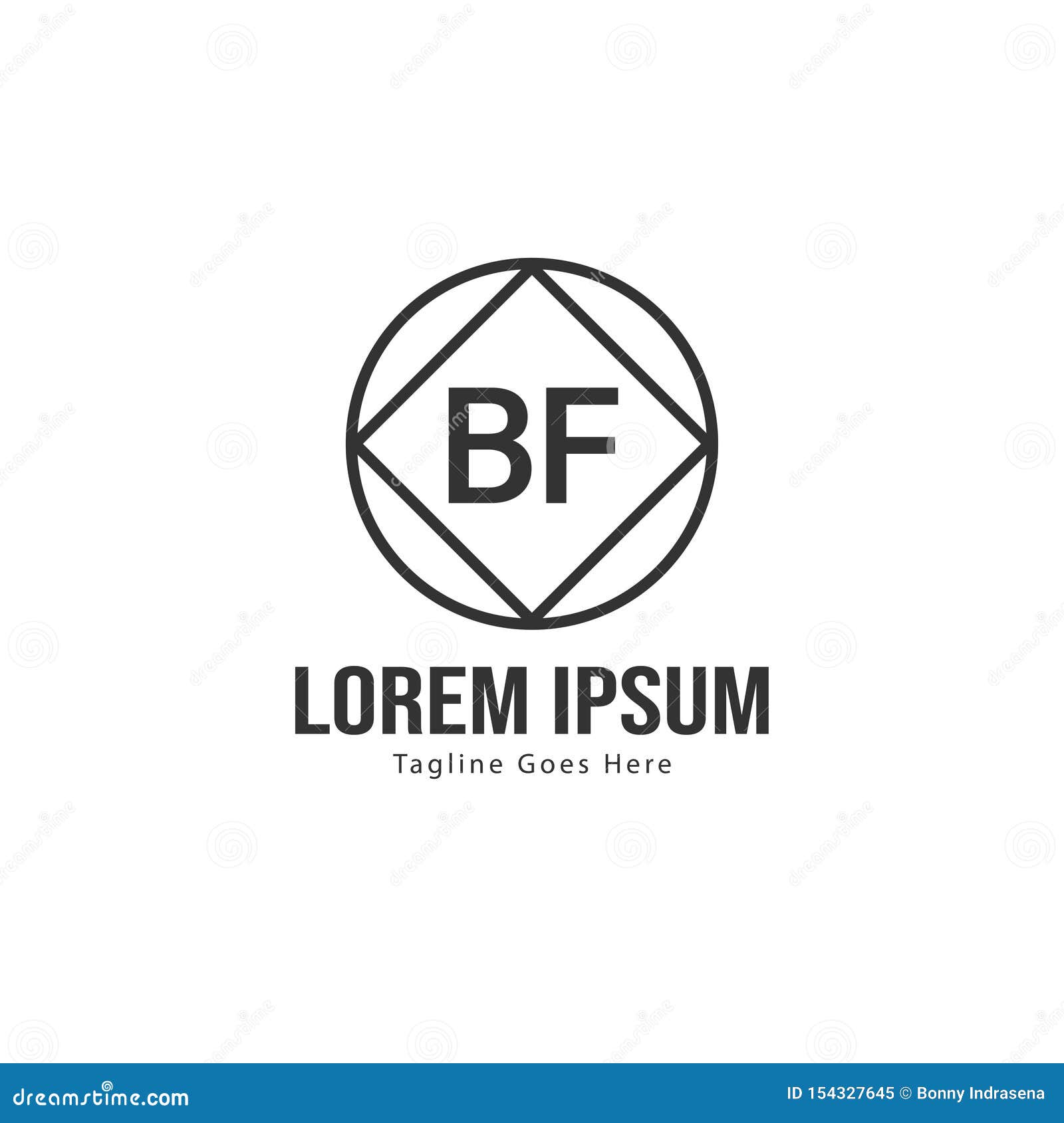 BF-Logo-Design Creative Modern BF Letters Icon Illustration Vektor ...