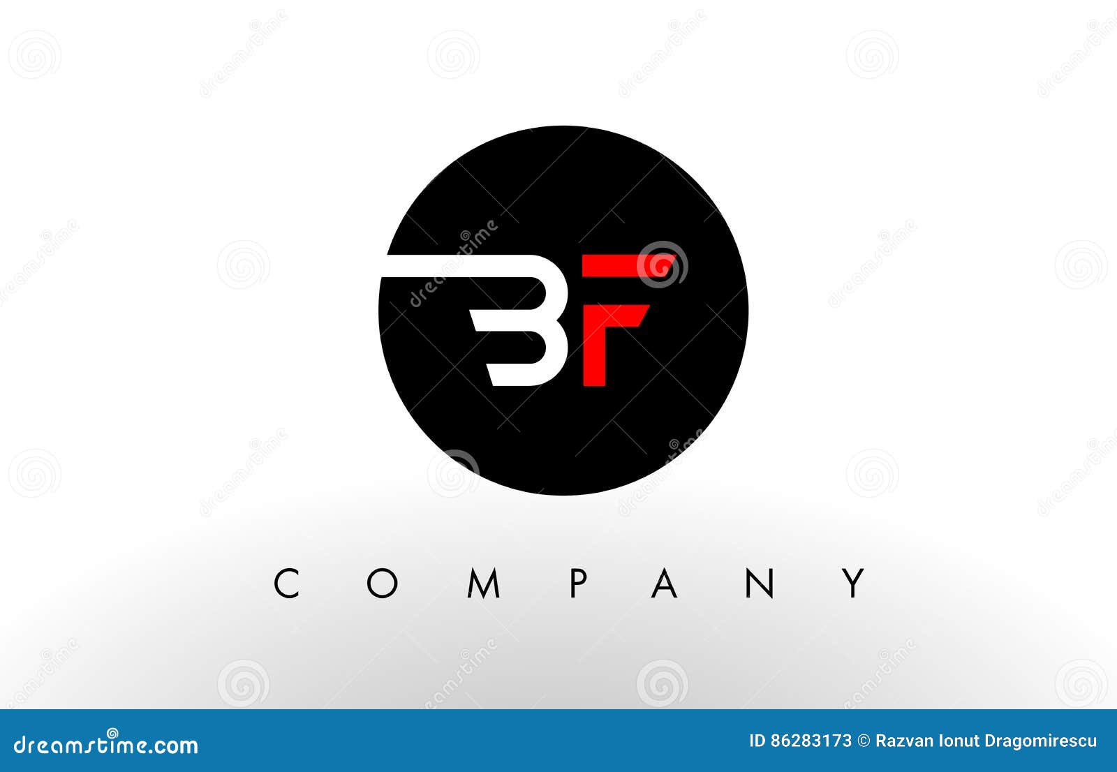 BF Logo. Letter Design Vector. Stock Vector - Illustration of sign ...