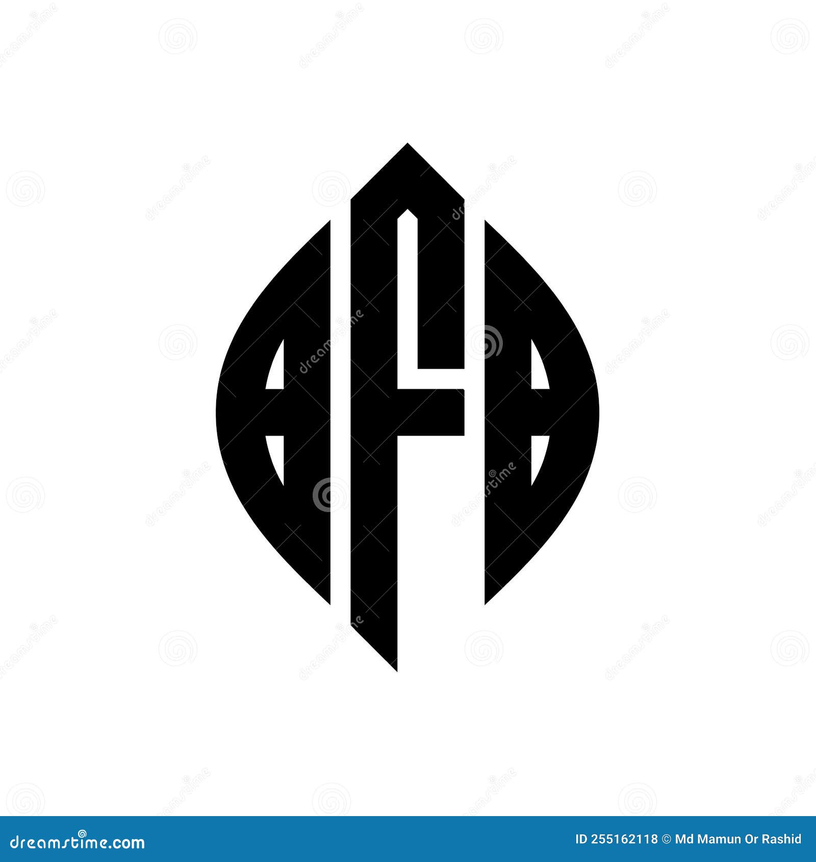 BFB Circle Letter Logo Design with Circle and Ellipse Shape. BFB ...