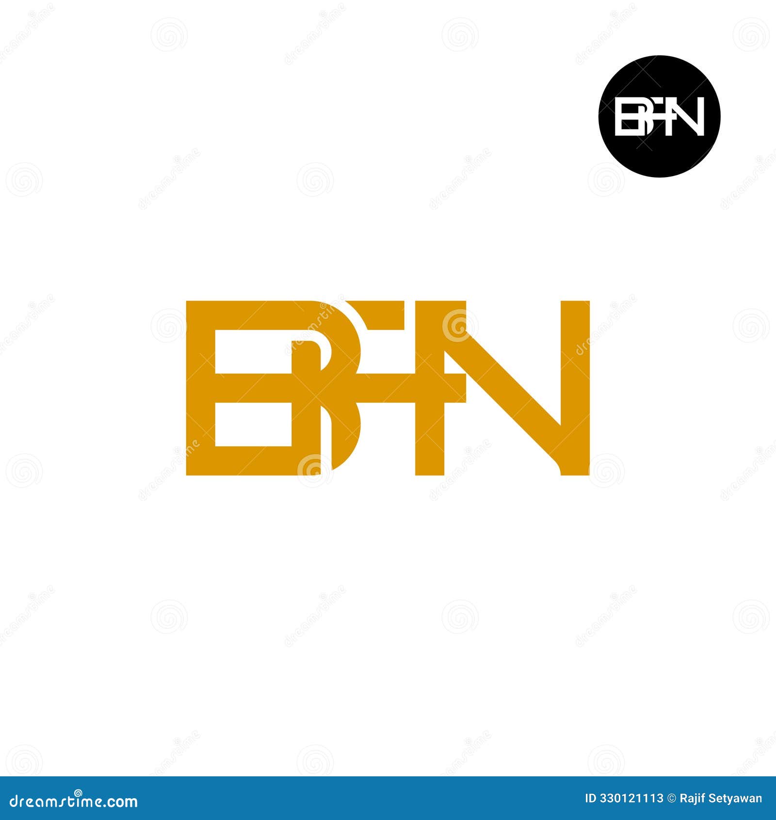 BFN Logo Letter Monogram Design Stock Vector - Illustration of brands ...