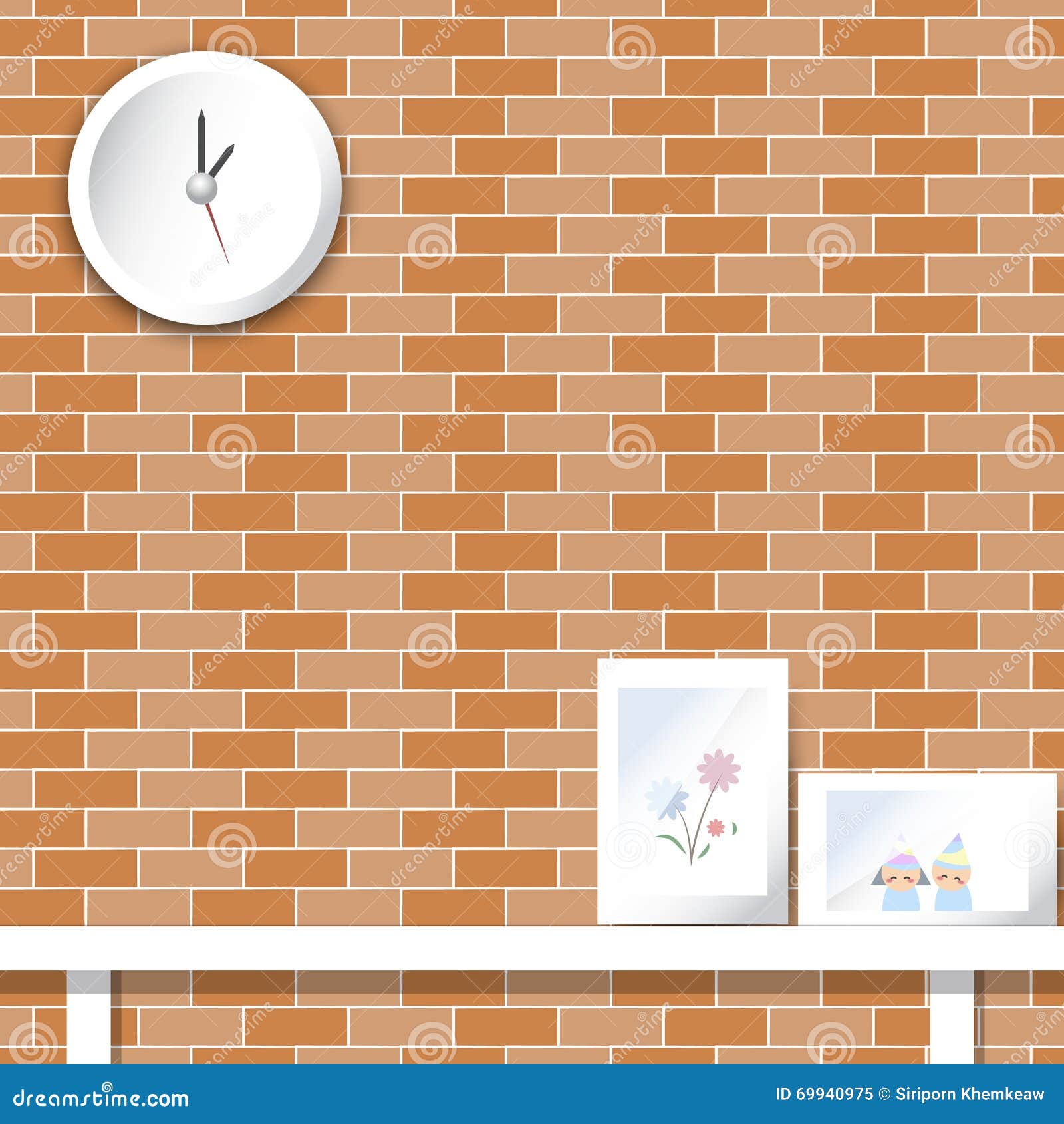 Bg Brick stock vector. Illustration of wall, abstract - 69940975