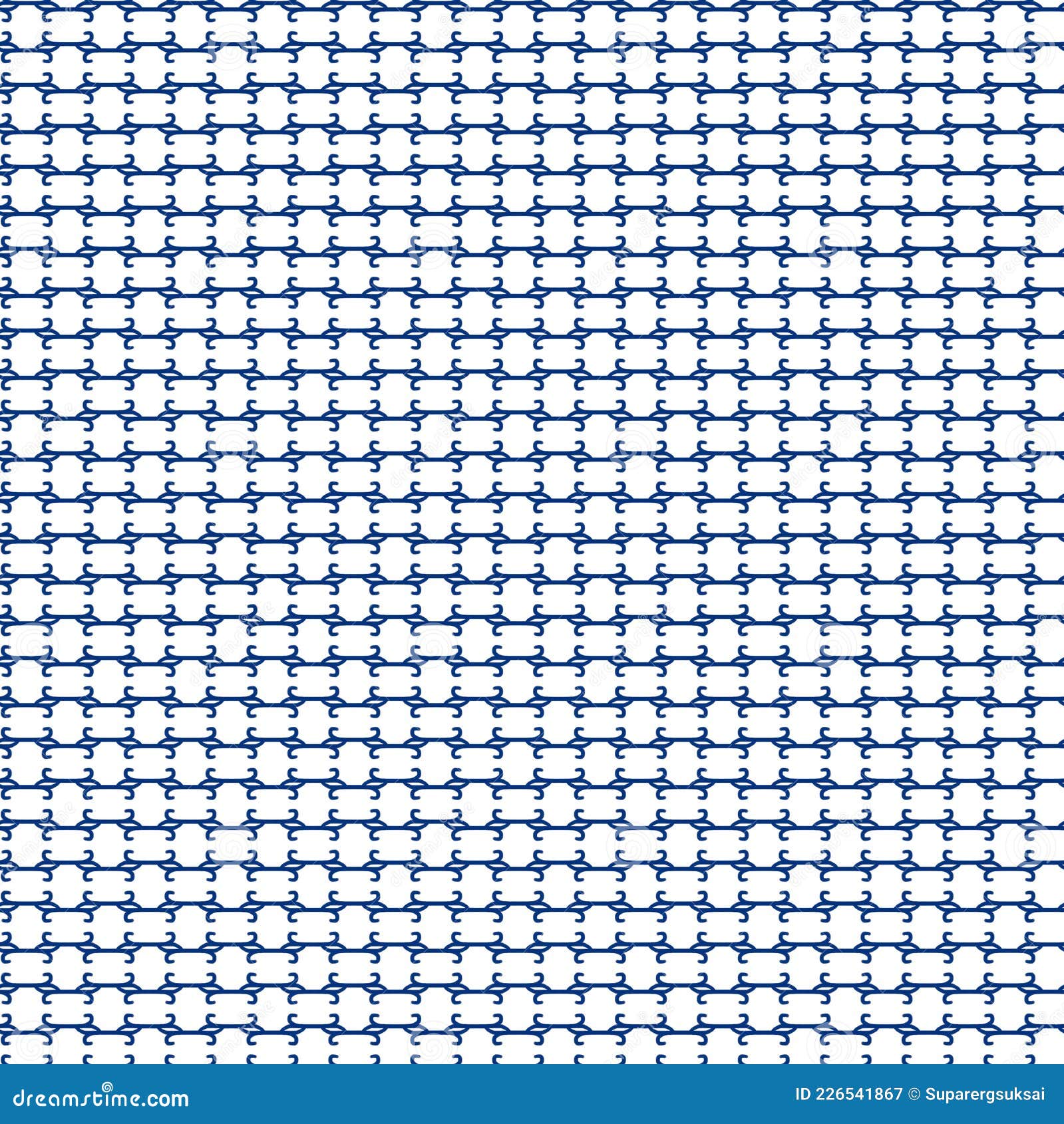 Seamless Illustrated Abstract Background of Blue Net Pattern on White ...
