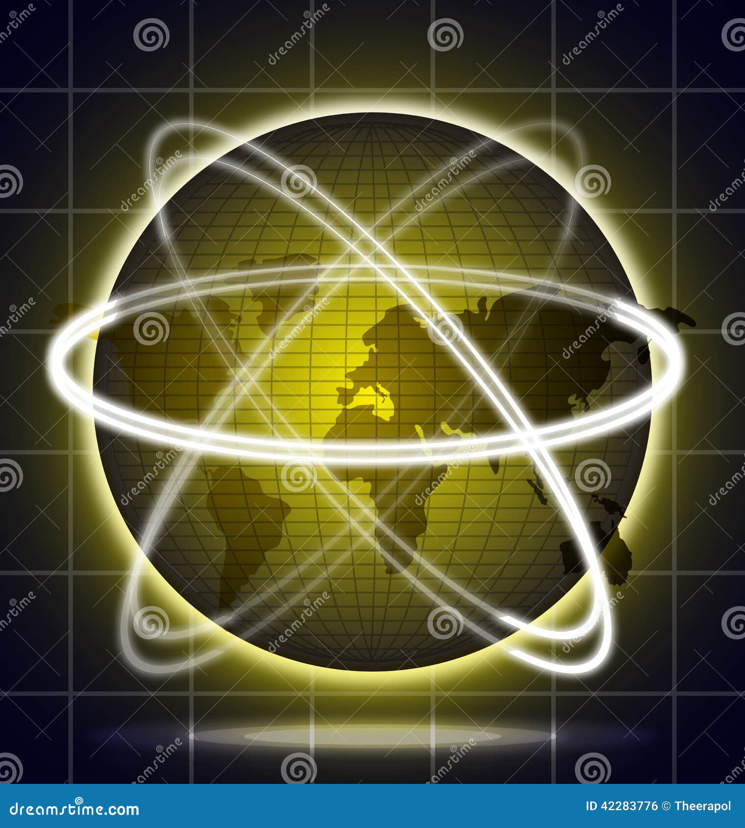 Bg stock illustration. Illustration of geometric, circle - 42283776