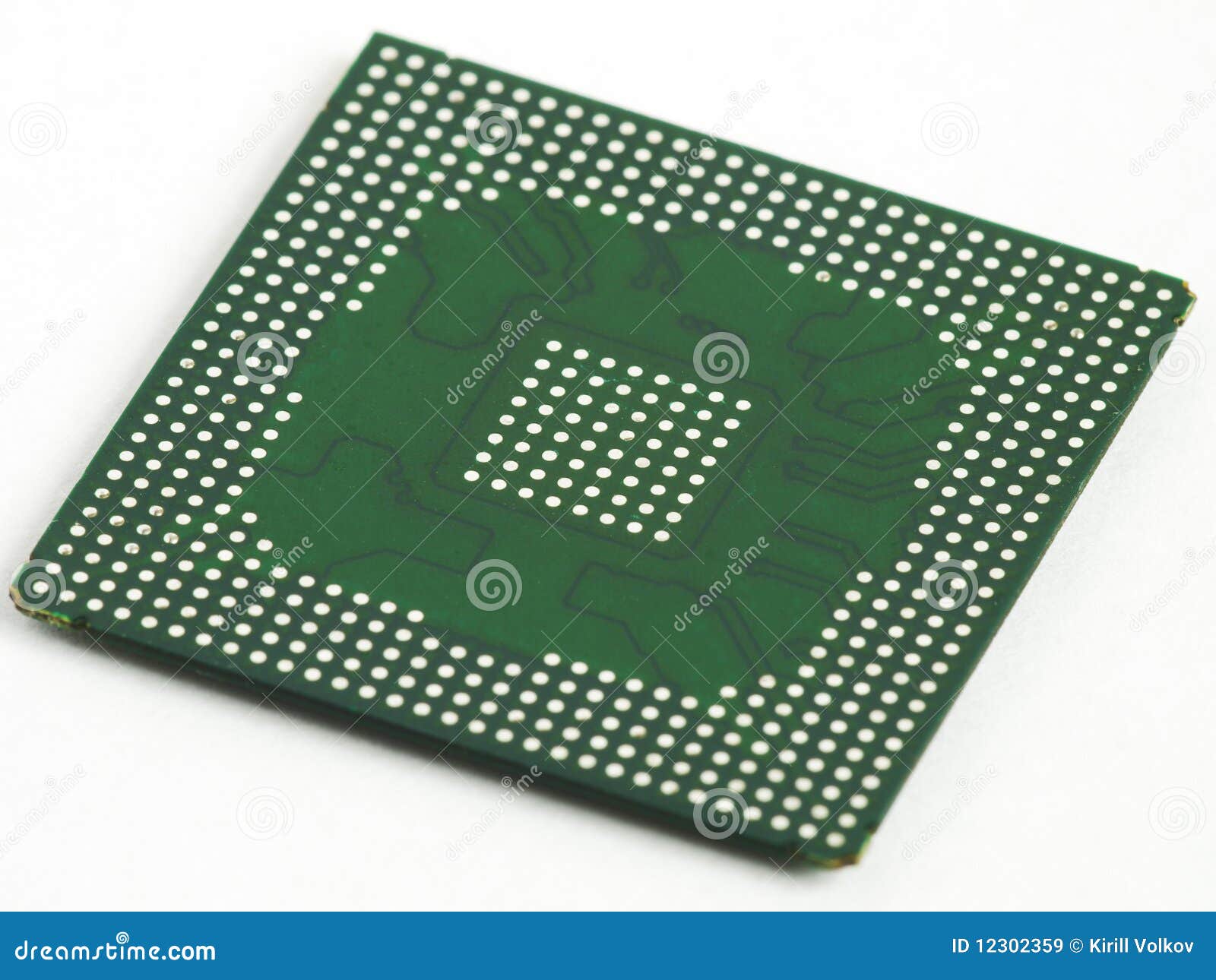BGA chip in prospect stock image. Image of reverse, circuit - 12302359