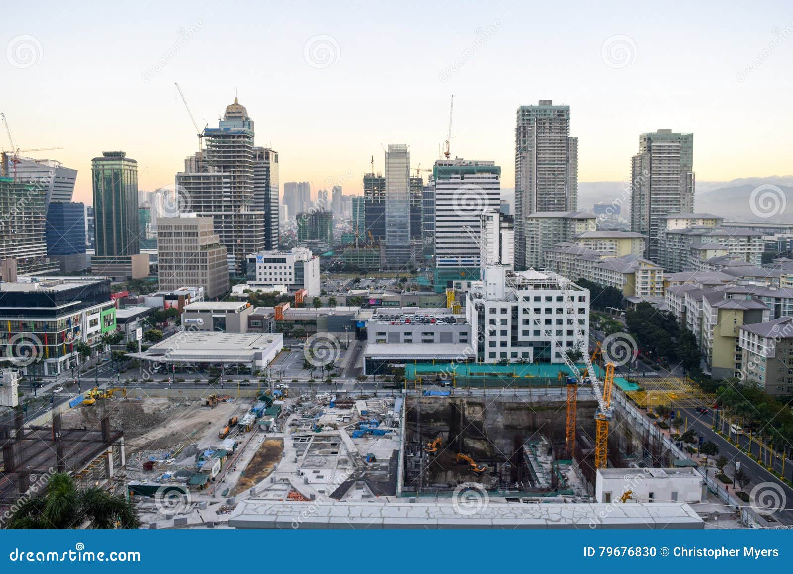 BGC Development stock photo. Image of taguig, skyscraper - 79676830