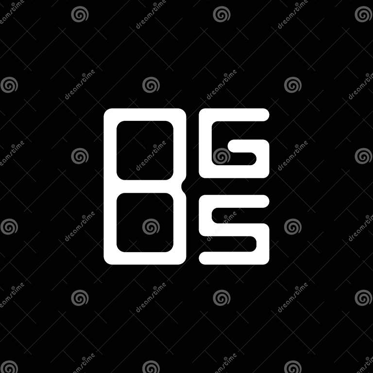 BGS Letter Logo Creative Design with Vector Graphic, BGS Stock Vector ...