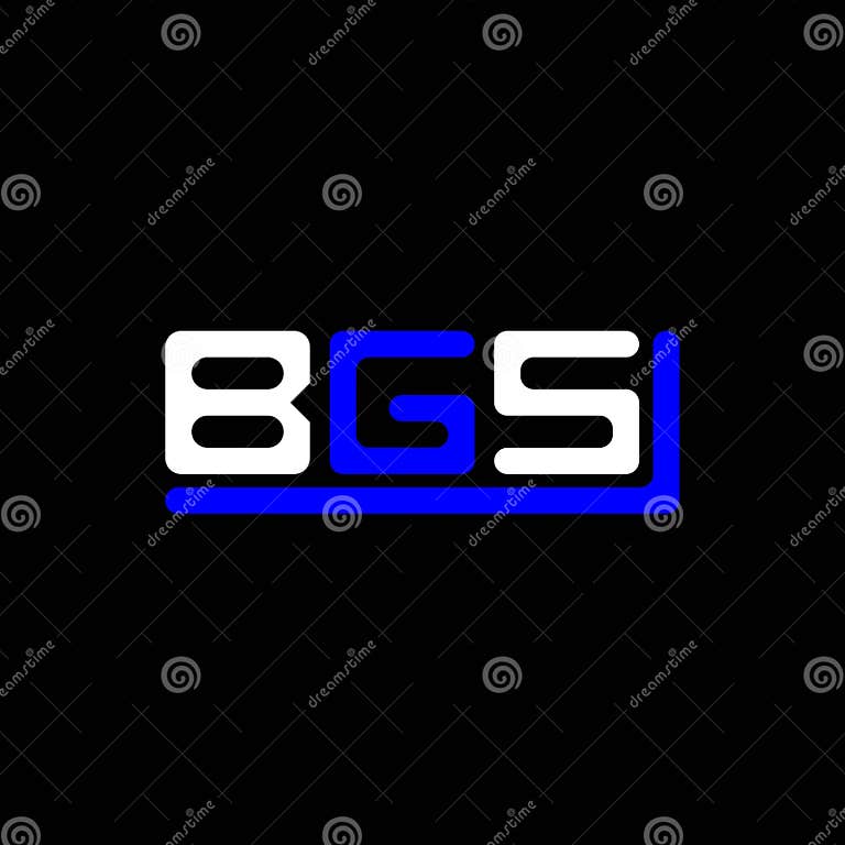 BGS Letter Logo Creative Design with Vector Graphic, BGS Stock Vector ...
