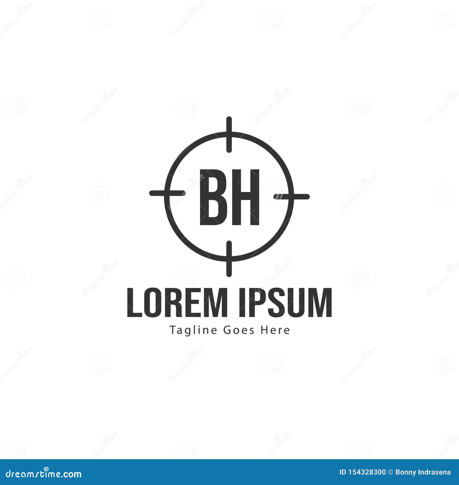 BH-Logo-Design Creative Modern BH Letters Icon Illustration Vektor ...
