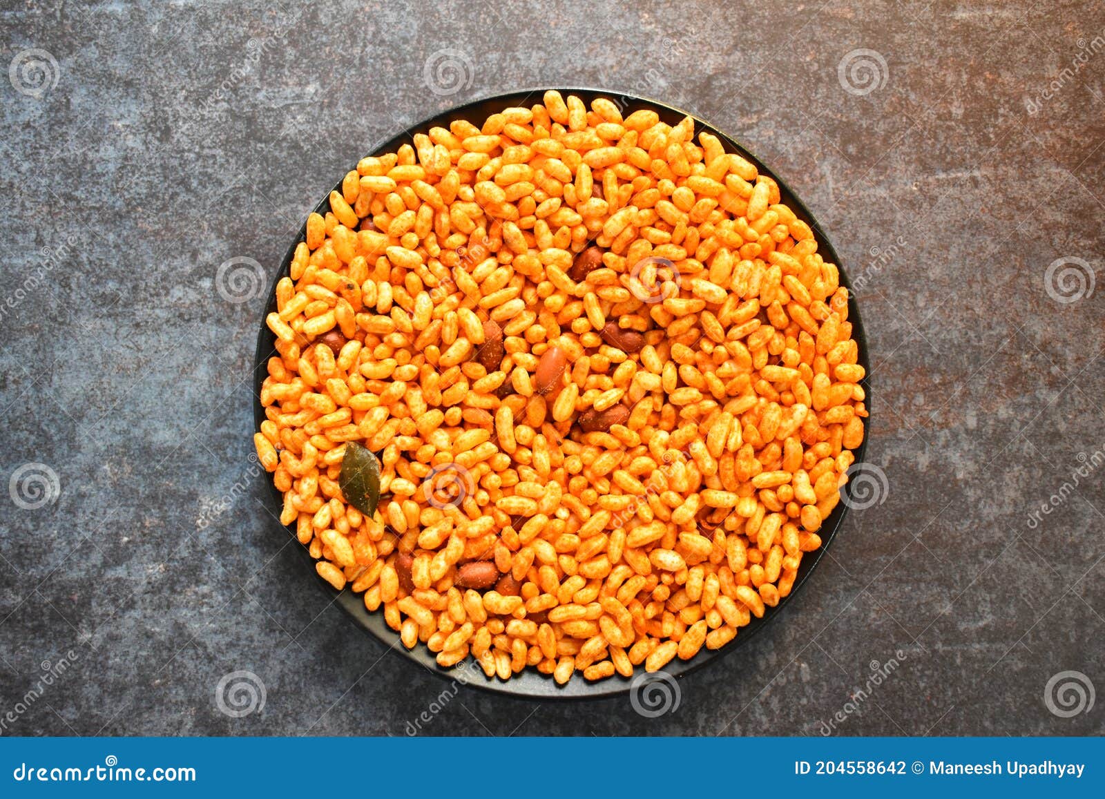 Bhadang snack food stock photo. Image of crispy, ingredient - 204558642