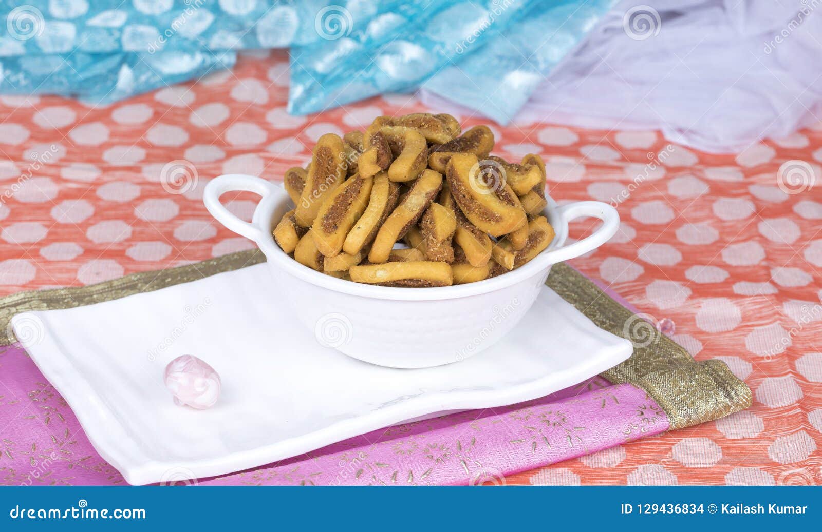 Bhakhar Badi stock photo. Image of crunchy, fried, delicious - 129436834