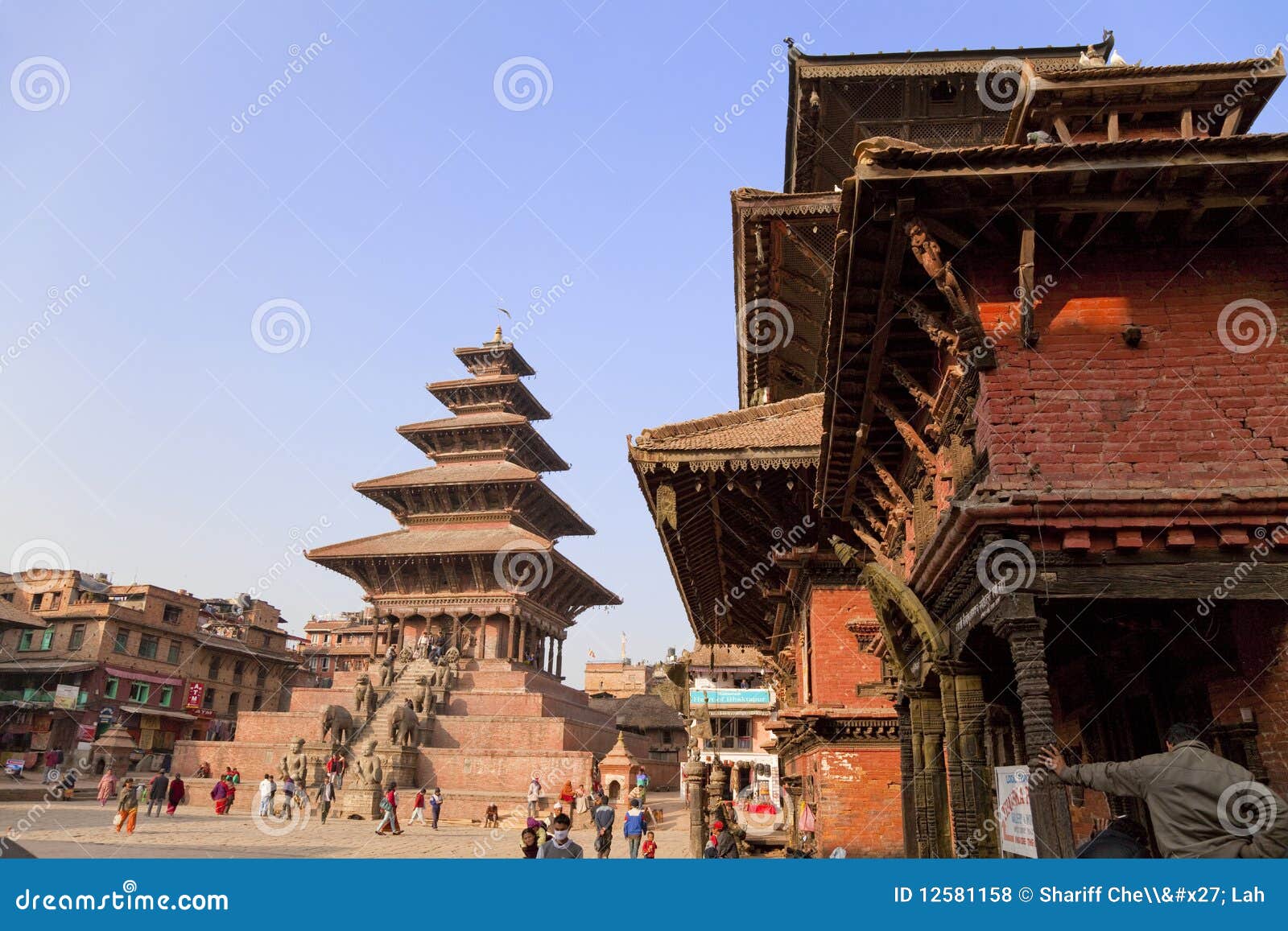 Bhaktapur Durbar Square Editorial Image | CartoonDealer.com #135538098