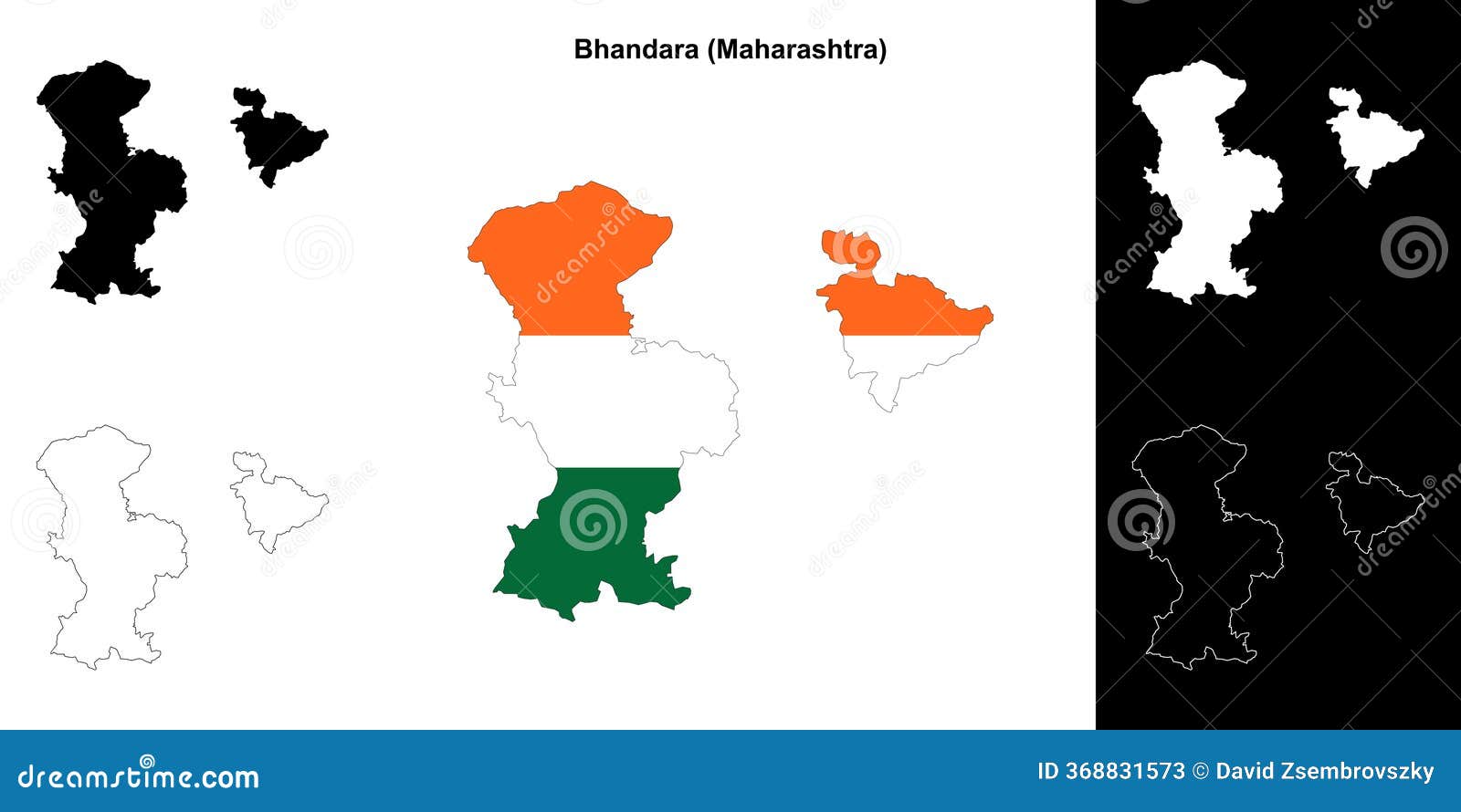 Bhandara District Maharashtra State, Nagpur Division, Republic Of India ...