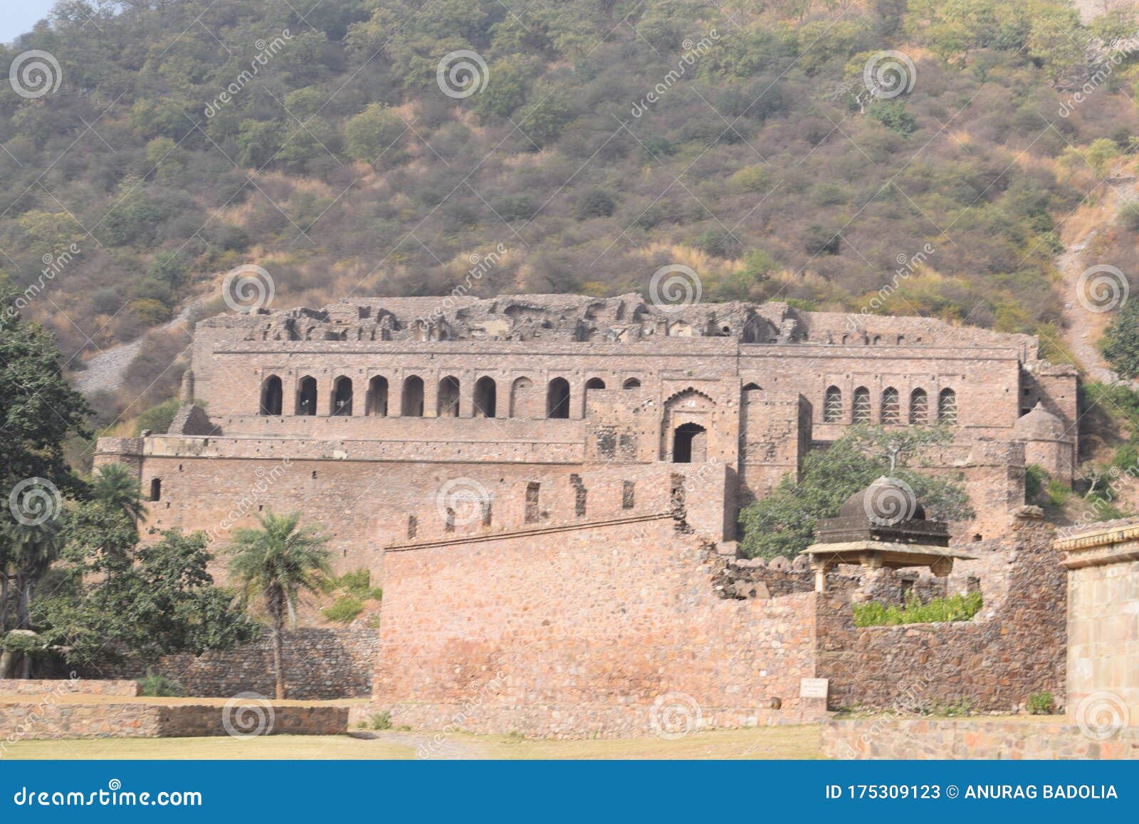 Bhangarh fort main fort stock image. Image of ancient - 175309123
