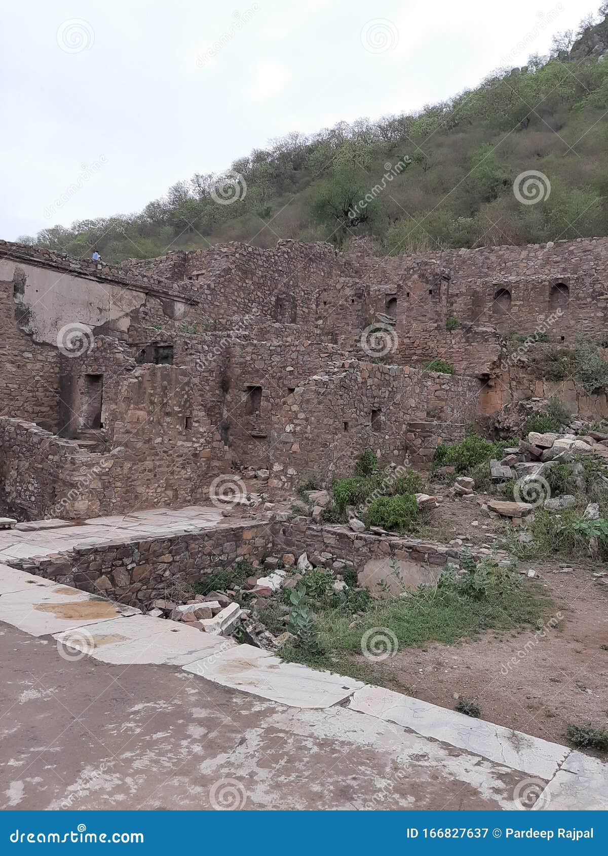 Bhangarh fort rajasthan stock image. Image of bhangarh - 166827637
