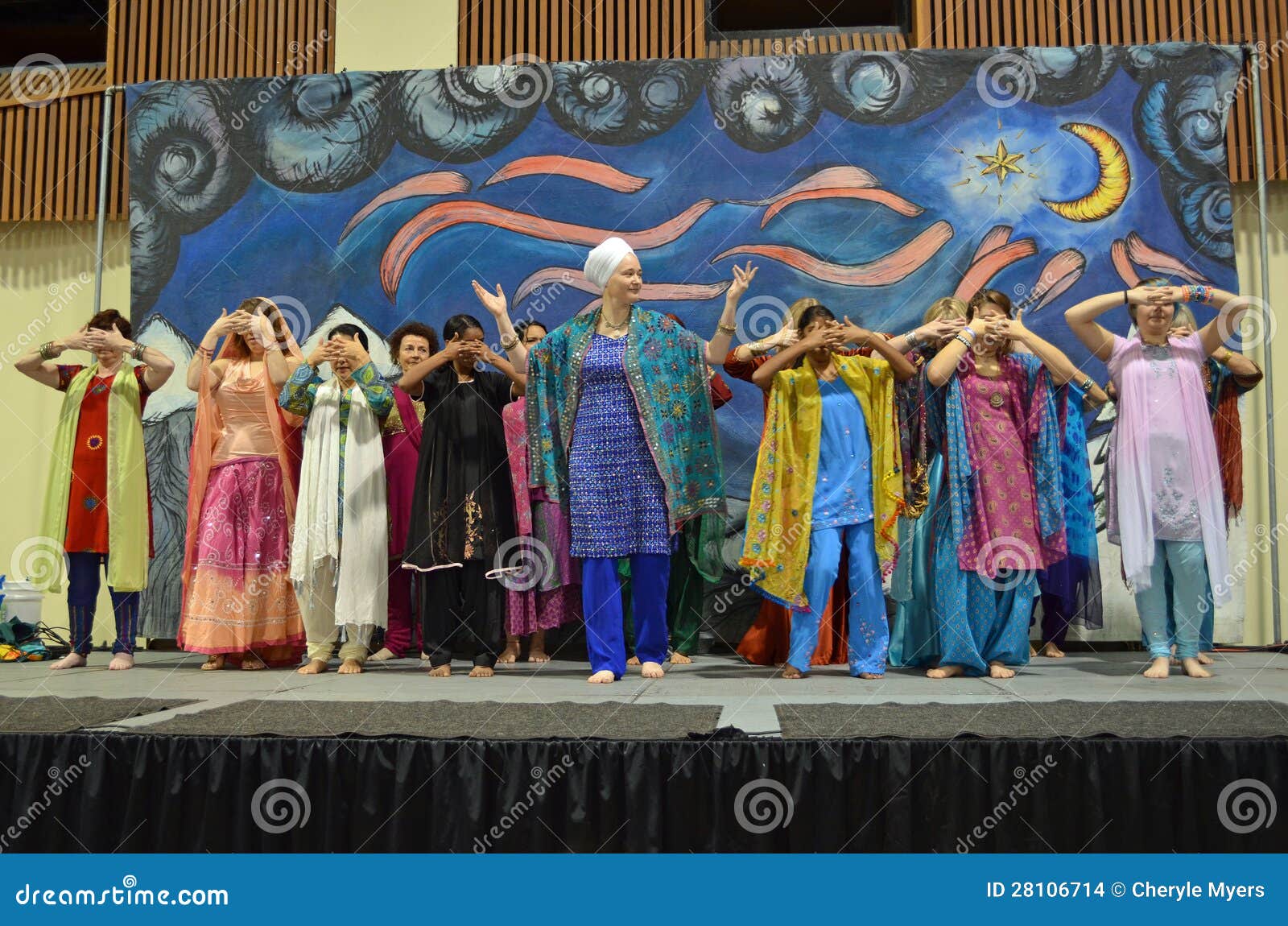 Bhangra dance editorial stock image. Image of market - 28106714